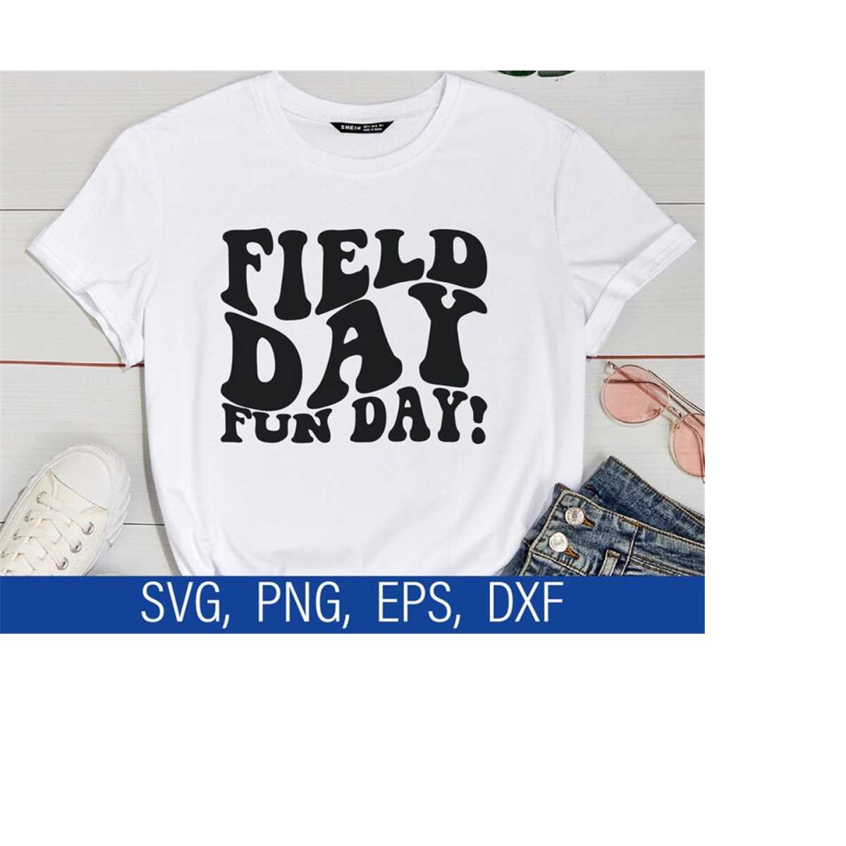 Field Day Fun Day SVG, Field Day Svg, Retro School Game Day, | Inspire ...