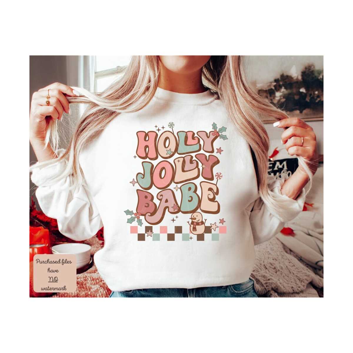 Holly Jolly Babe Png, Holly Jolly Png, Holly Jolly Babe, Mer | Inspire ...
