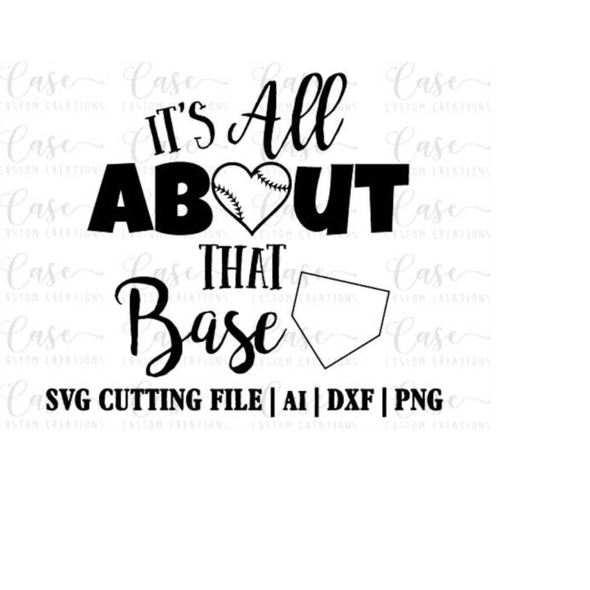 All About That Base SVG Cutting FIle, Ai, Dxf and Png | Inst | Inspire ...
