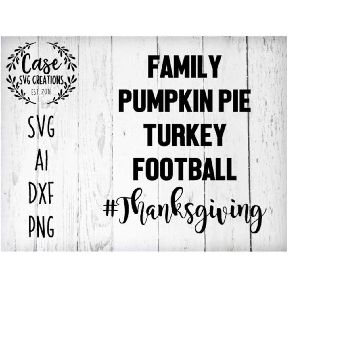 Hashtag Thanksgiving SVG Cutting File, AI, Dxf and Printable | Inspire ...