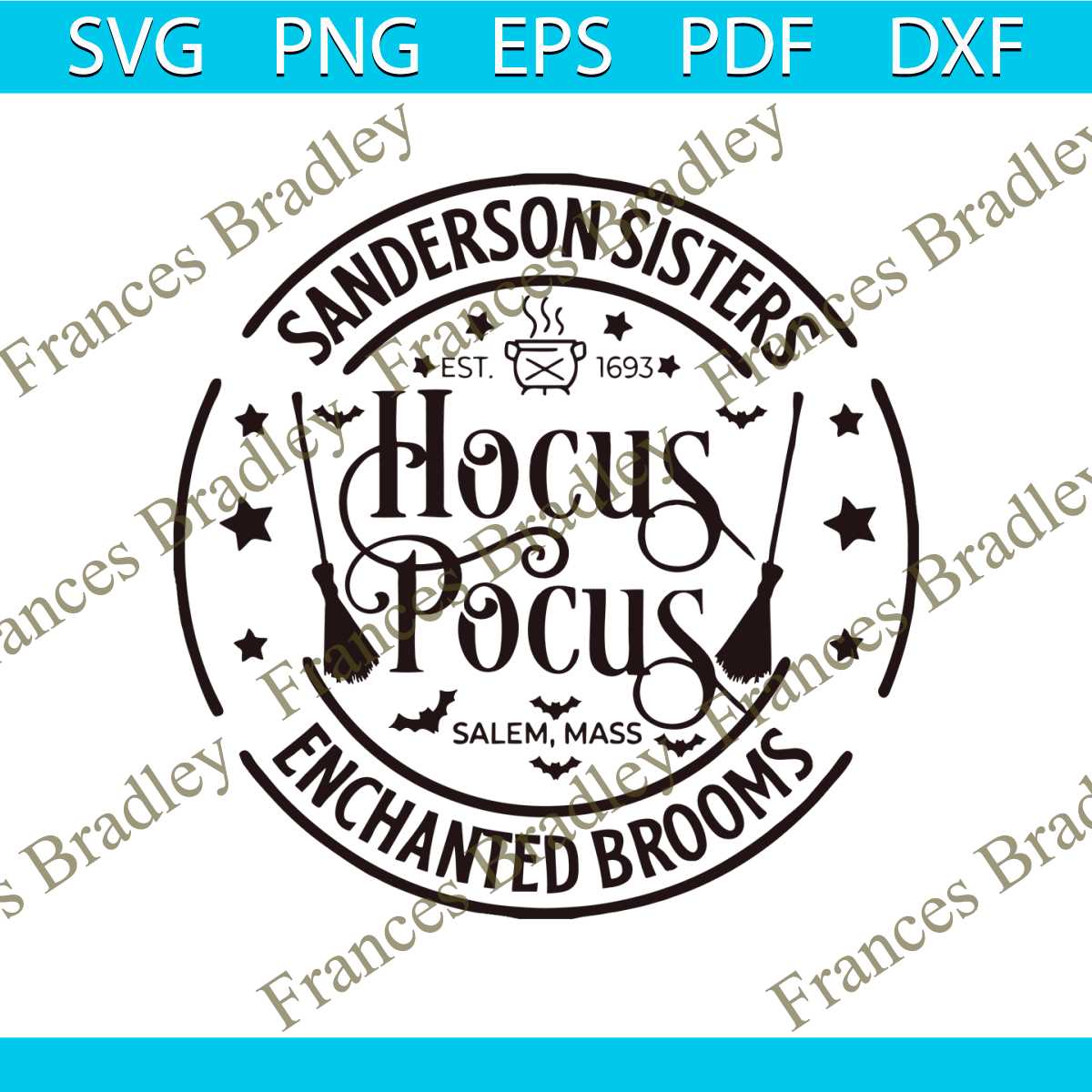 Sanderson Sister Hocus Pocus SVG Halloween Witches SVG | Inspire Uplift