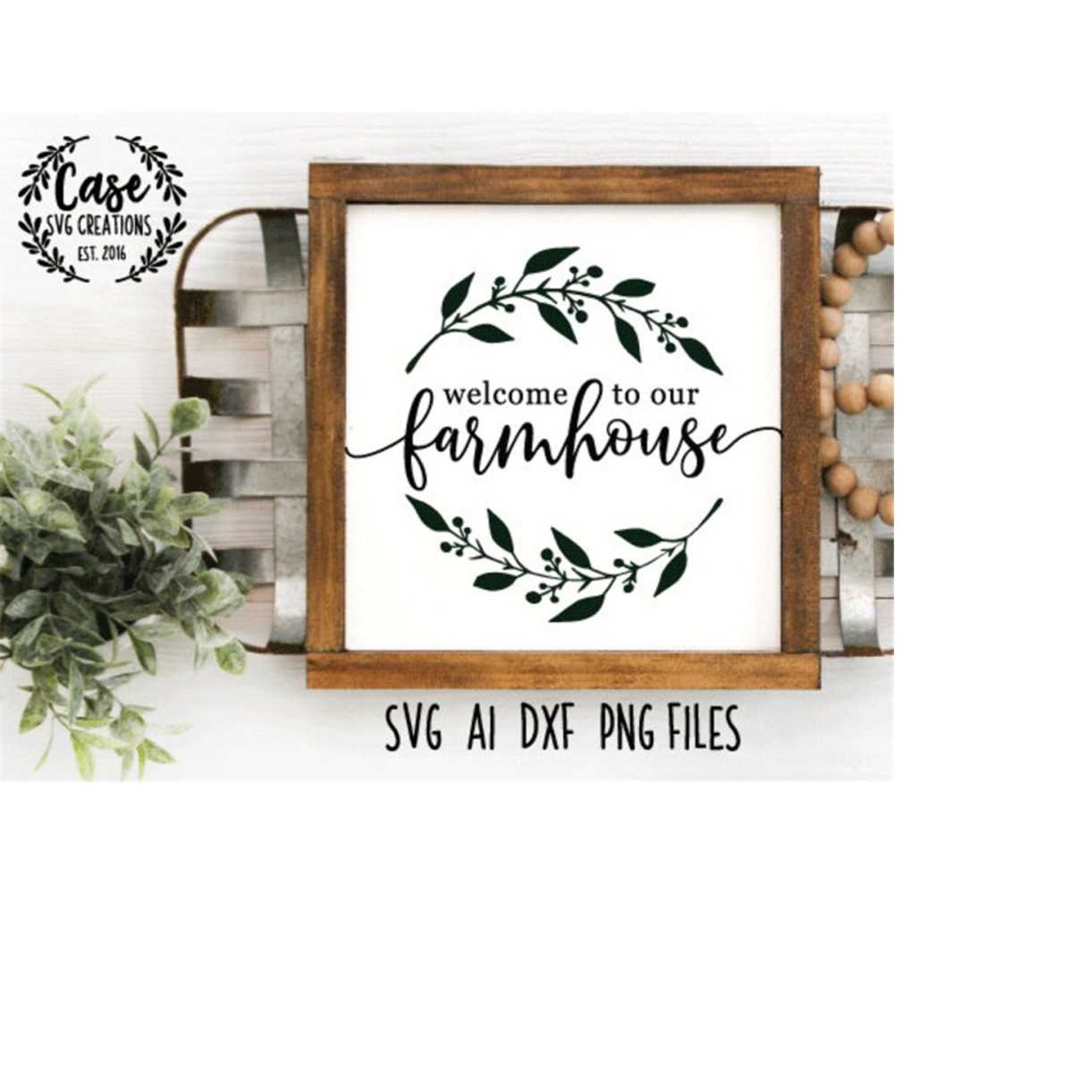 Welcome to our Farmhouse SVG Cutting File, Ai, Dxf and Print | Inspire ...