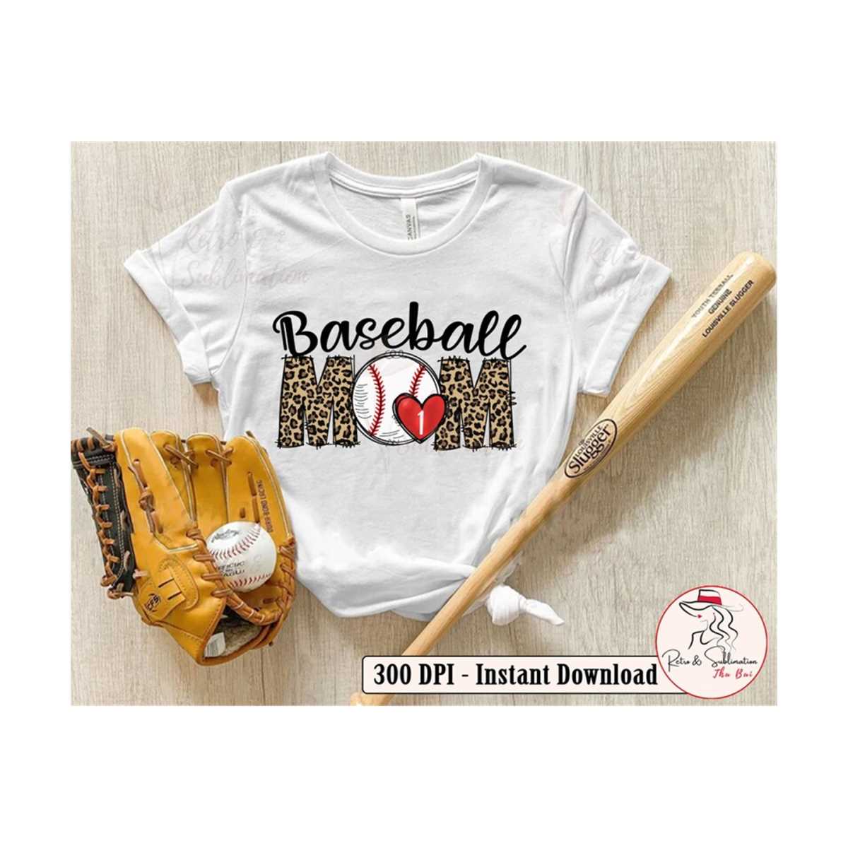 Baseball Mom Png for Mothers Day Png Personalization Basebal - Inspire ...