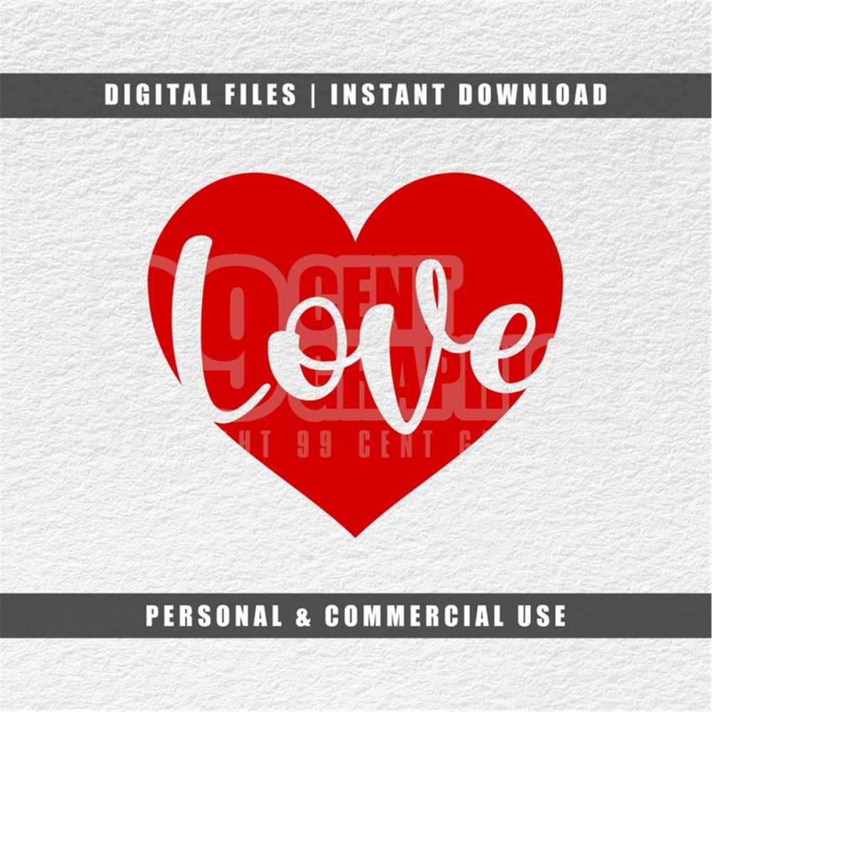 Red Heart Svg, Love Cut Out, Silhouette Svg, Cricut Svg, Cut - Inspire ...