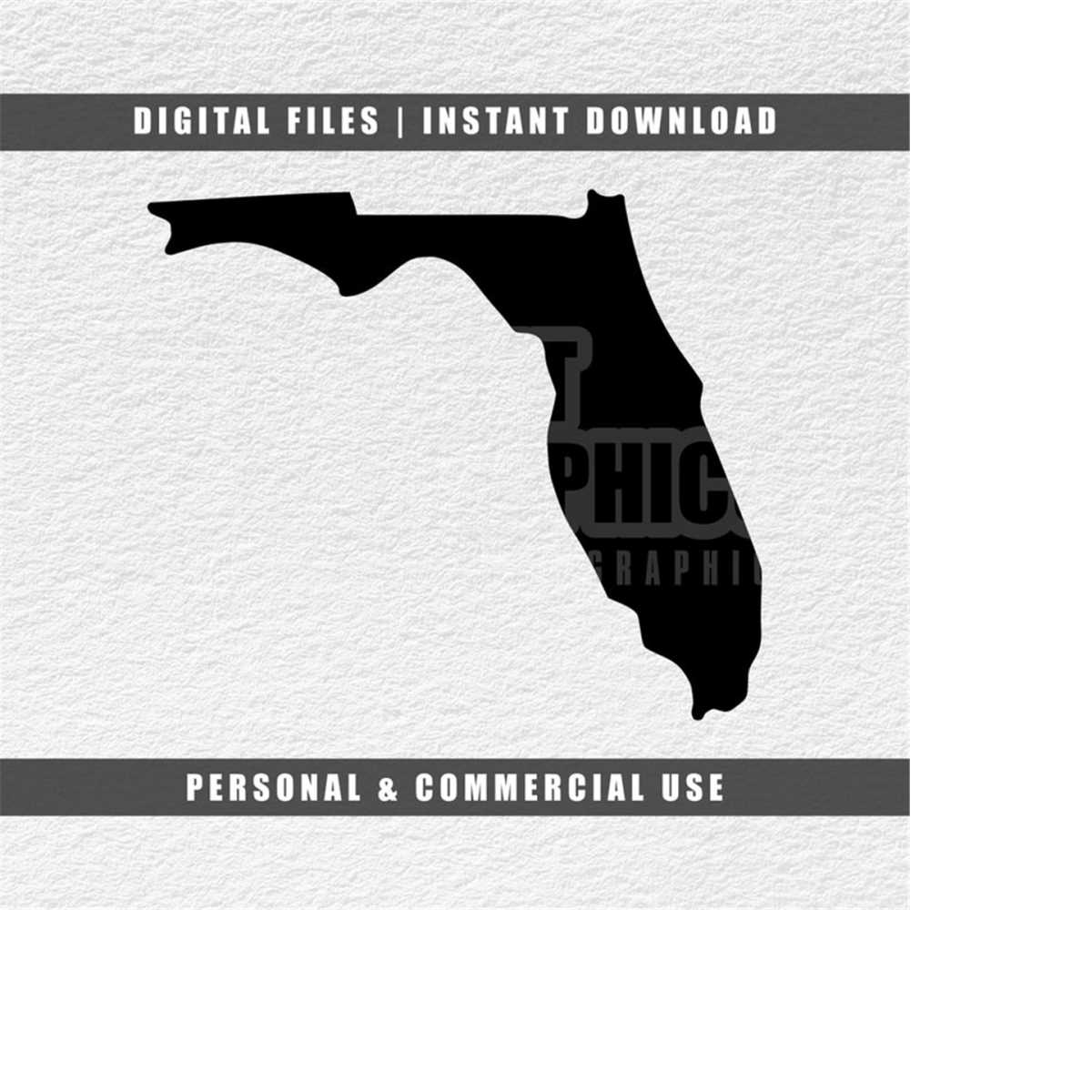 Florida Svg, United States Svg, State Silhouette Svg, Cricut - Inspire ...