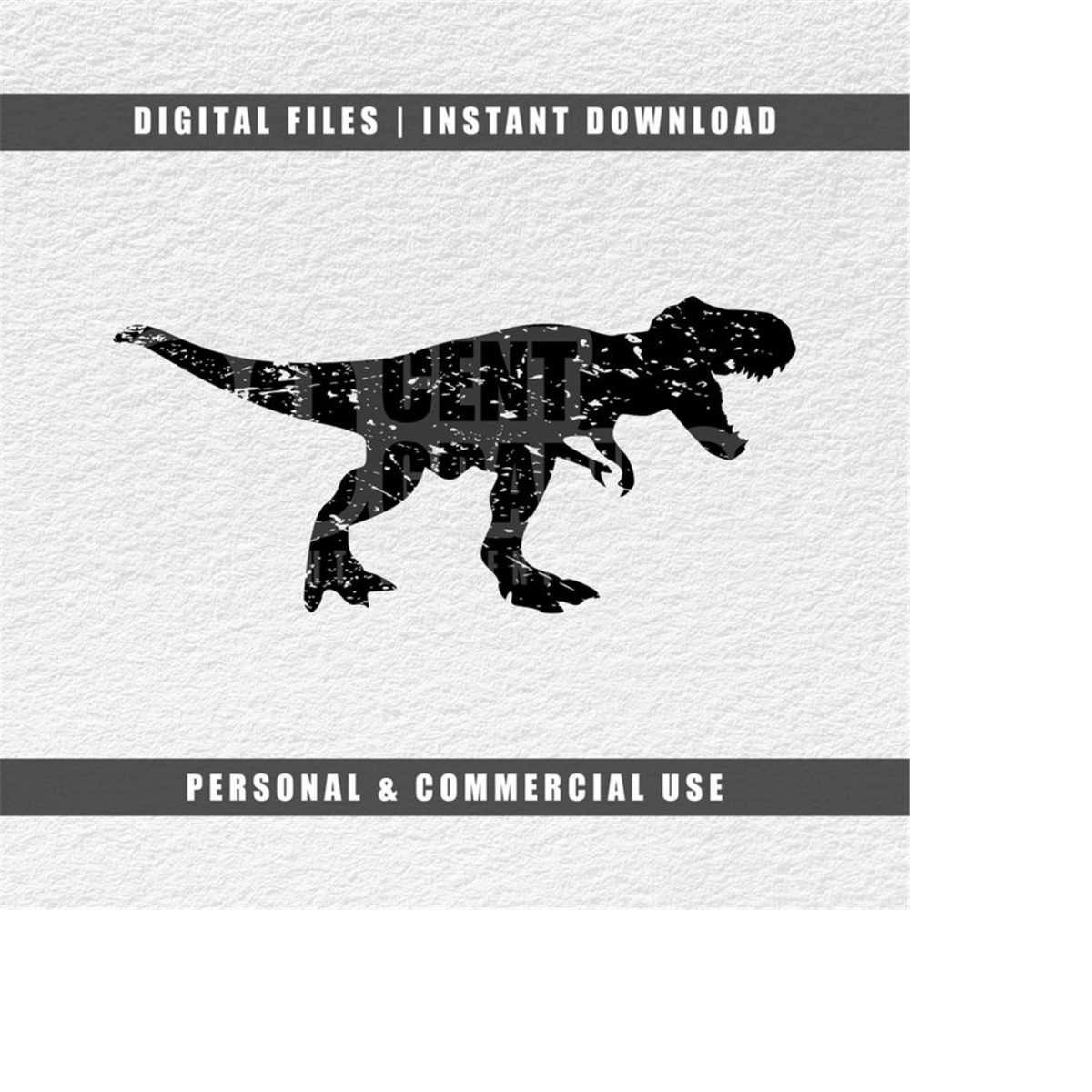 T-rex Svg, Tyrannosaurus Rex Svg, Dinosaur Svg, Distressed T | Inspire ...