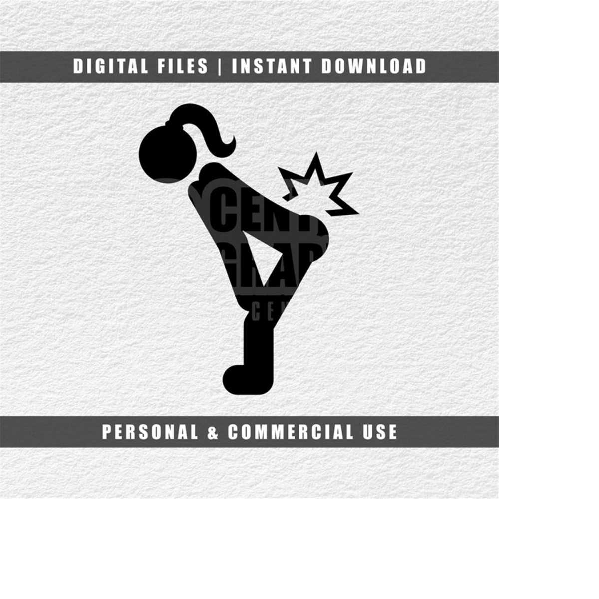 Twerk Girl Svg, Assume The Position, Cricut Svg, Instant Dow | Inspire ...