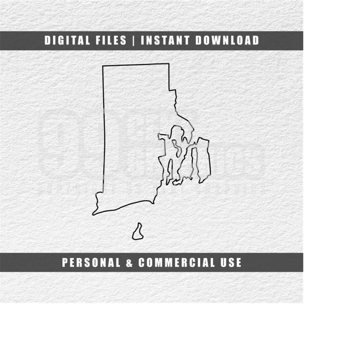 Rhode Island Svg, United States Svg, State Outline Svg, Cric - Inspire ...