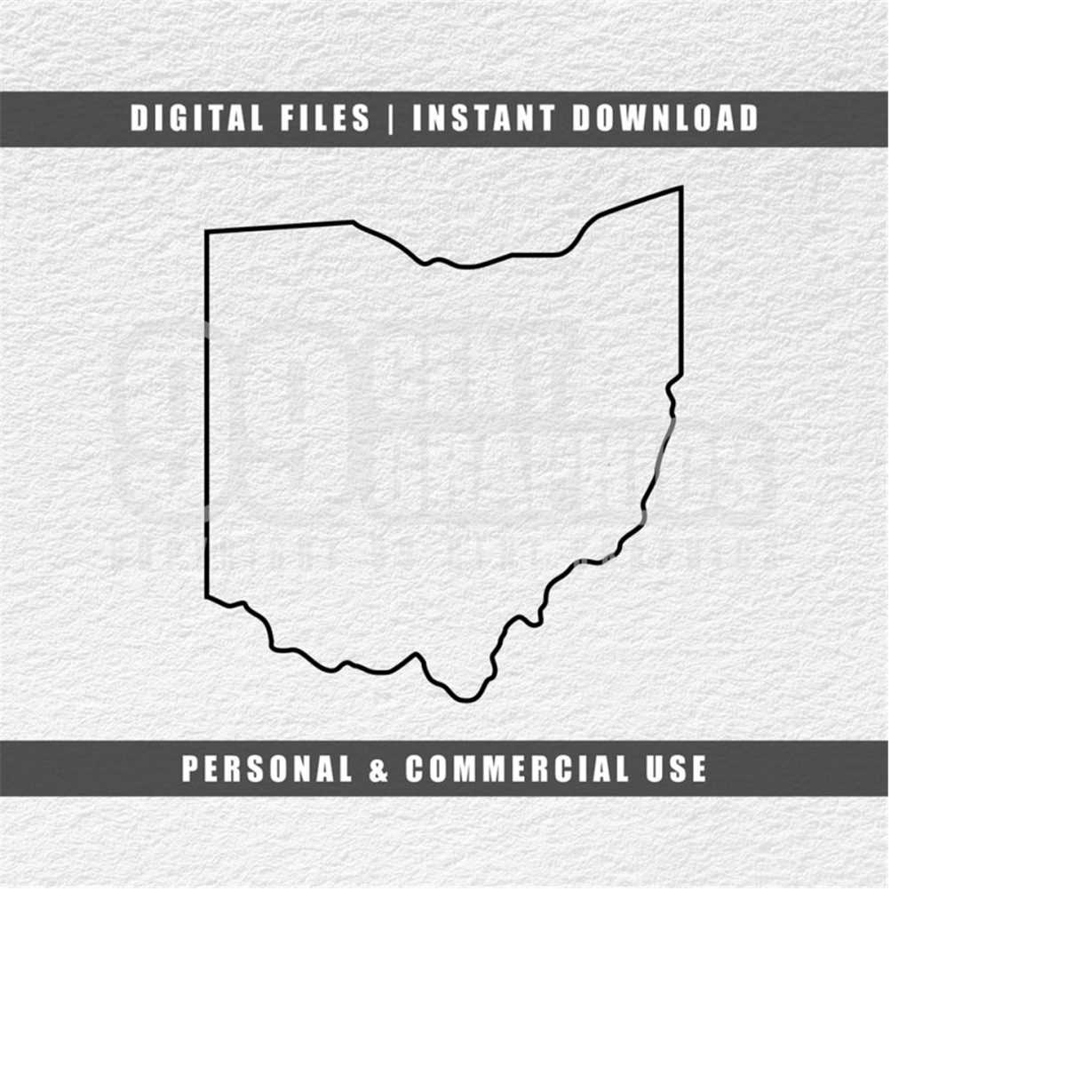 Ohio Svg, United States Svg, State Outline Svg, Cricut Svg, - Inspire ...