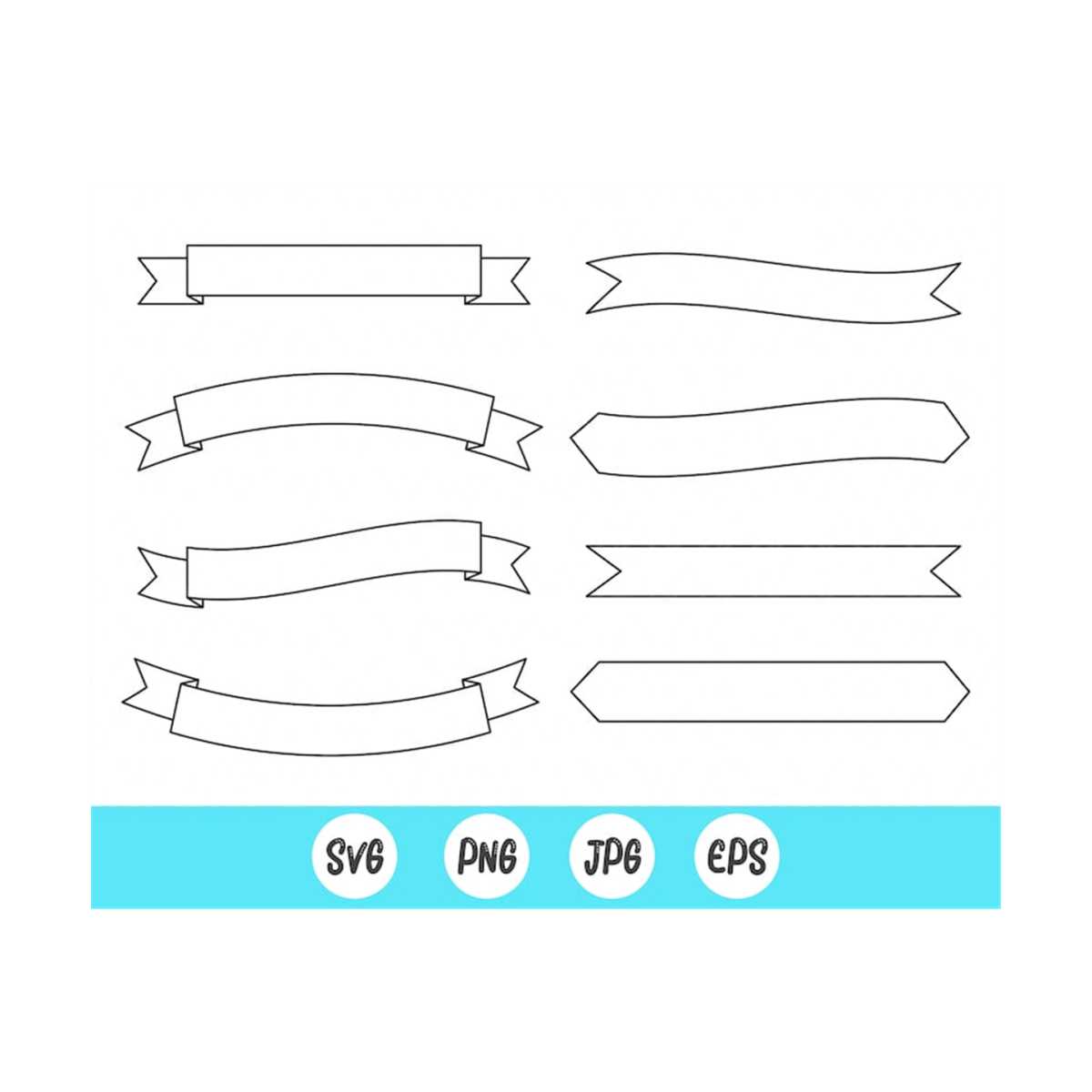 Ribbon svg,banner svg,ribbon banner svg, Instant Download fi | Inspire ...