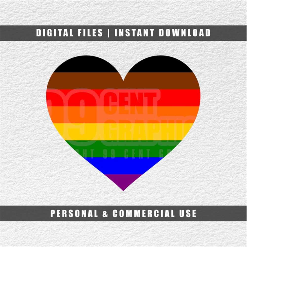 Pride Heart Svg, lgbtqia Svg, Pride Flag Svg, Vector File Sv - Inspire ...
