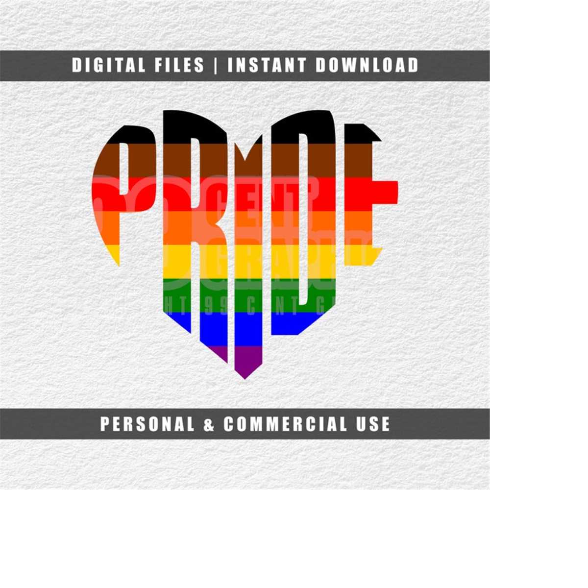 Pride Heart Svg, lgbtqia Svg, Pride Flag Svg, Vector File Sv - Inspire ...