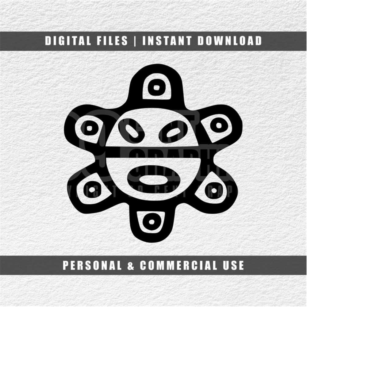 Taino Sun Svg, Taino Svg, Puerto Rico SVG, Puerto Rican Svg, - Inspire ...