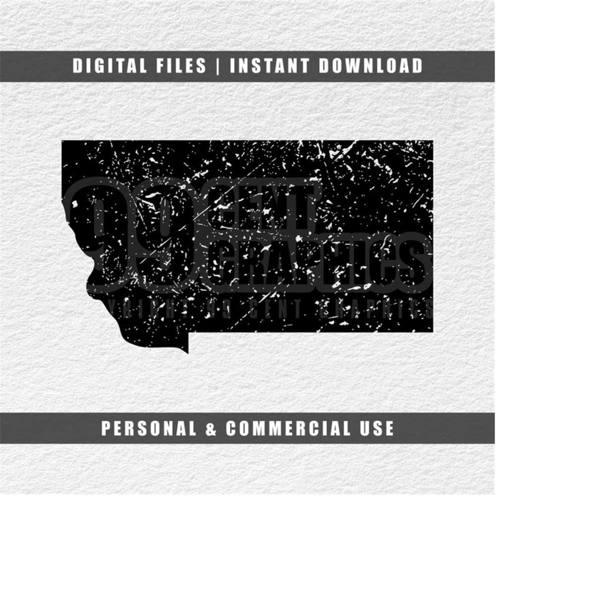 Montana Svg, United States Svg, Distressed Svg, Cricut Svg, | Inspire ...