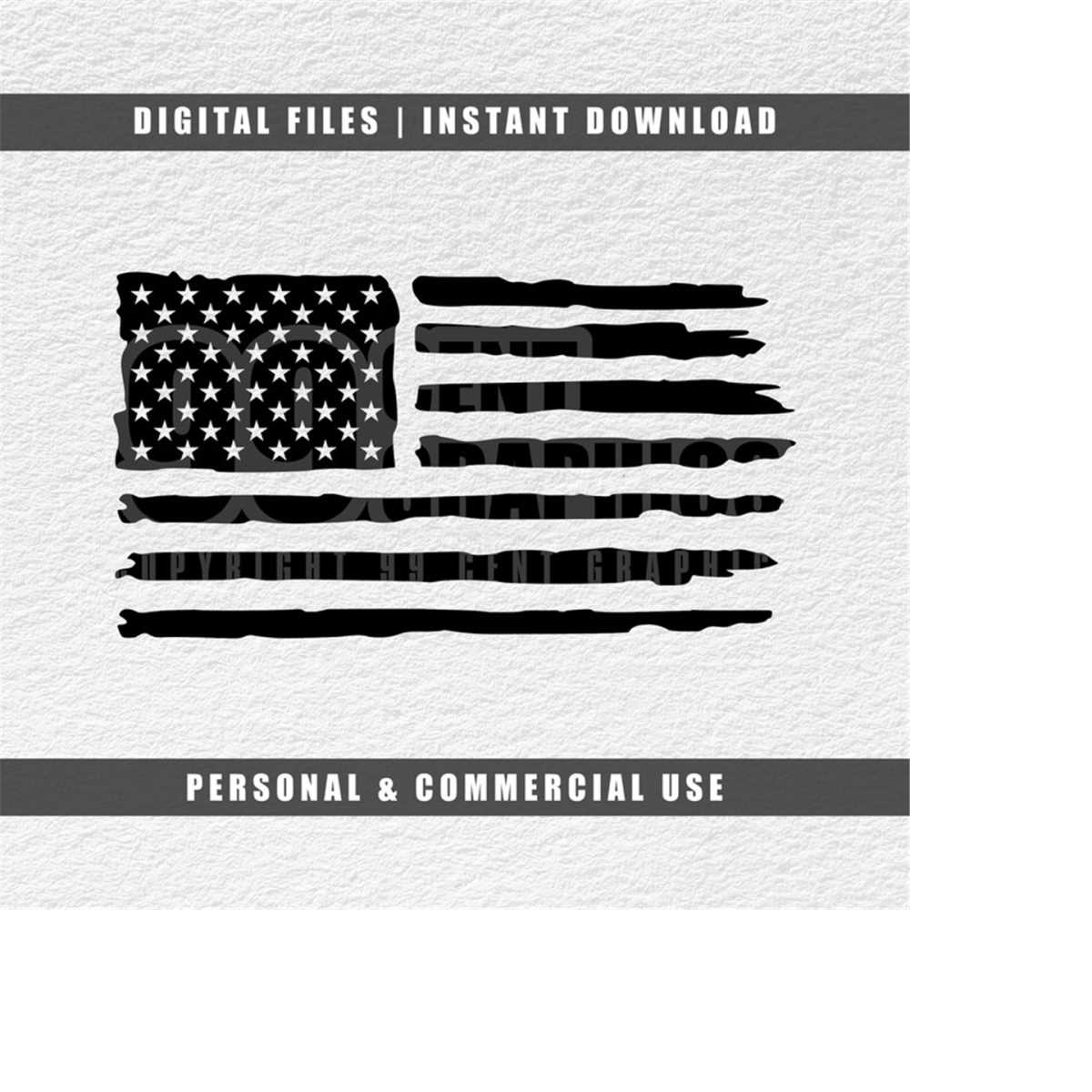 American Flag Svg, USA Flag Svg, Distressed American Flag Sv | Inspire ...