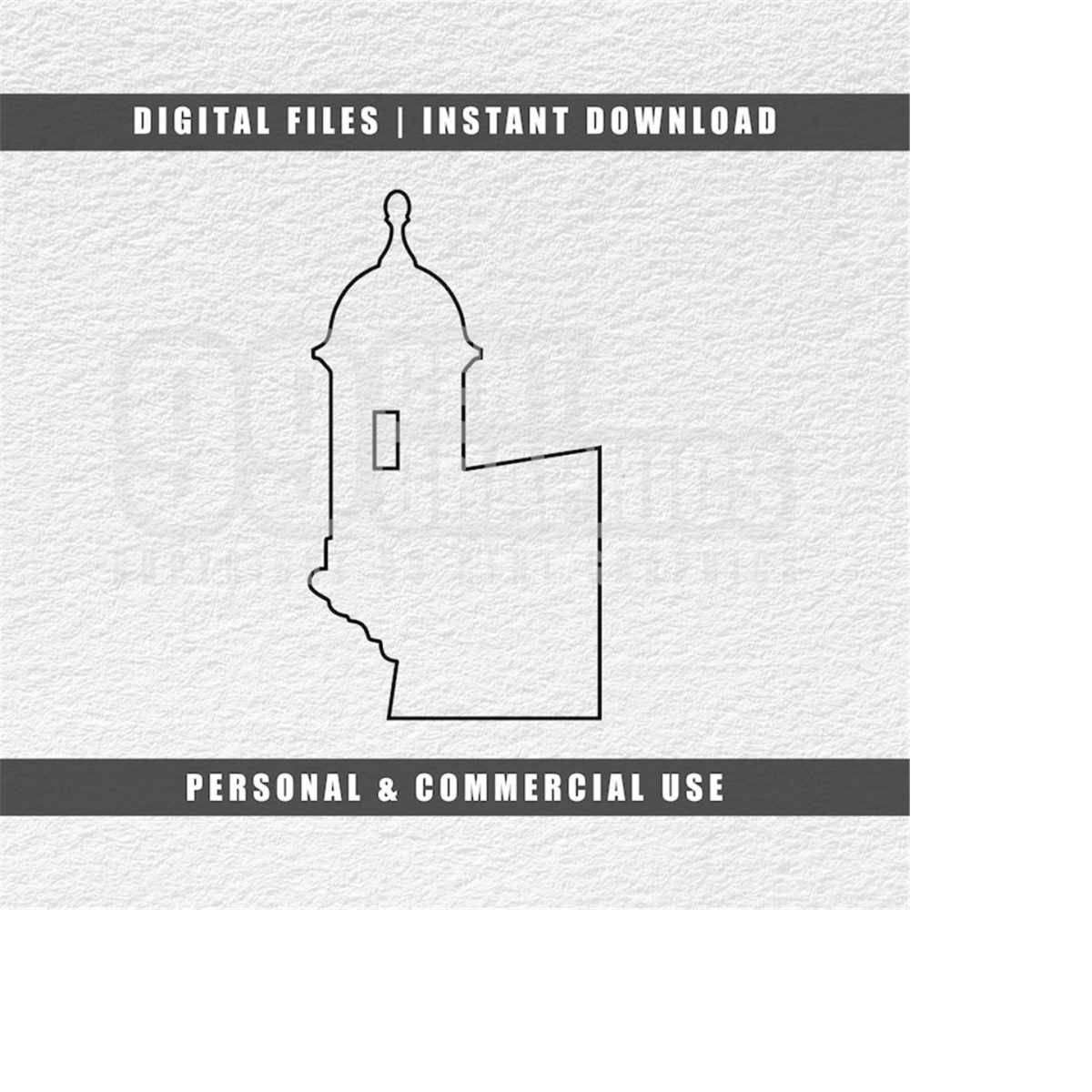 Garita Svg, El Morro Svg, Puerto Rico SVG, Puerto Rican Svg, - Inspire ...