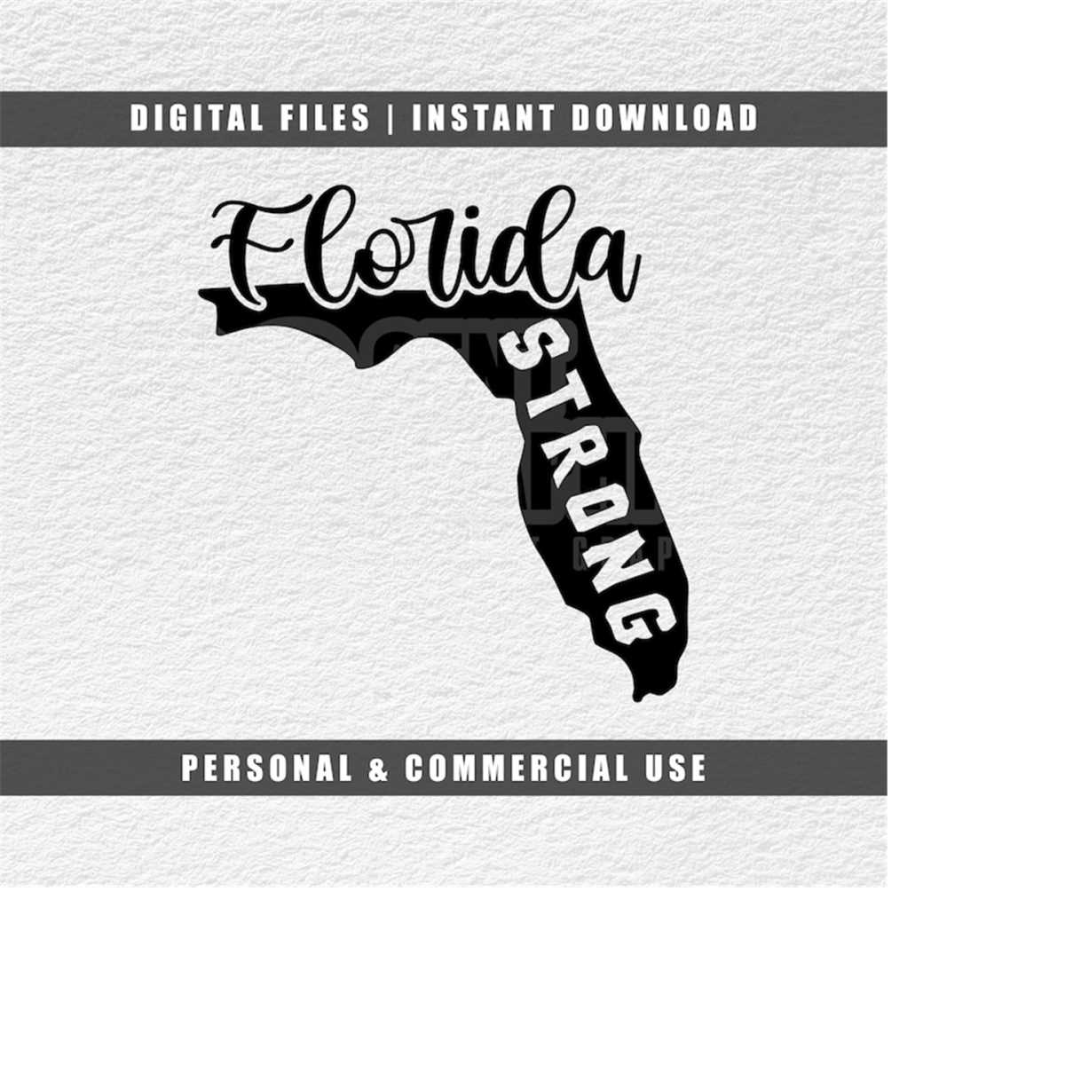 Florida Strong Svg, Florida State Svg, State Silhouette Svg, - Inspire ...