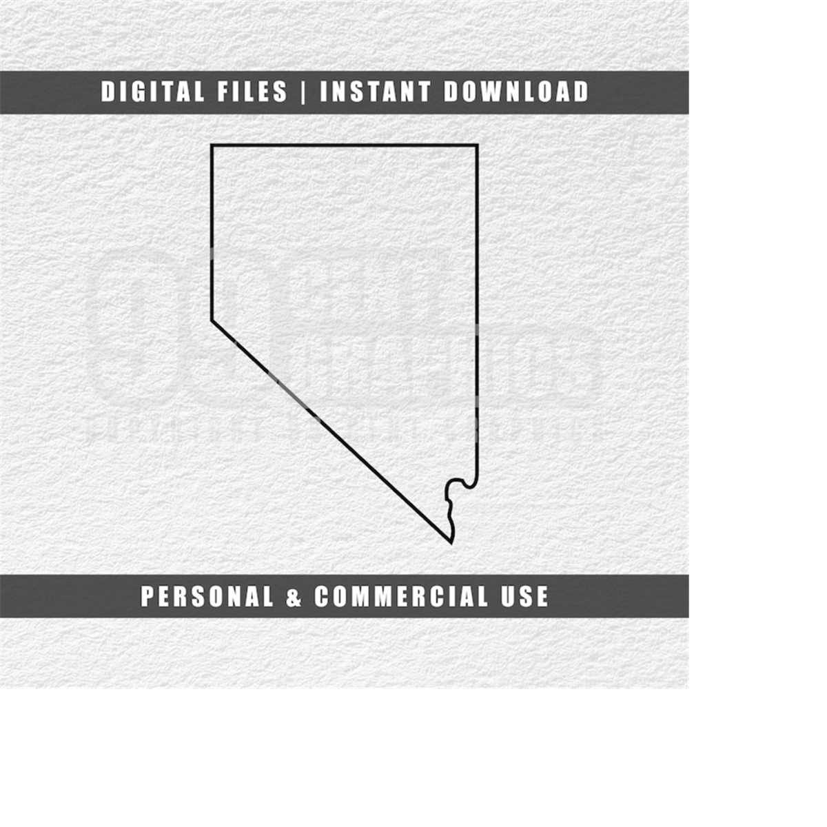 Nevada Svg, United States Svg, State Outline Svg, Cricut Svg - Inspire ...