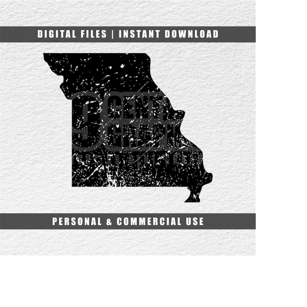 Missouri Svg, United States Svg, Distressed Svg, Cricut Svg, | Inspire ...