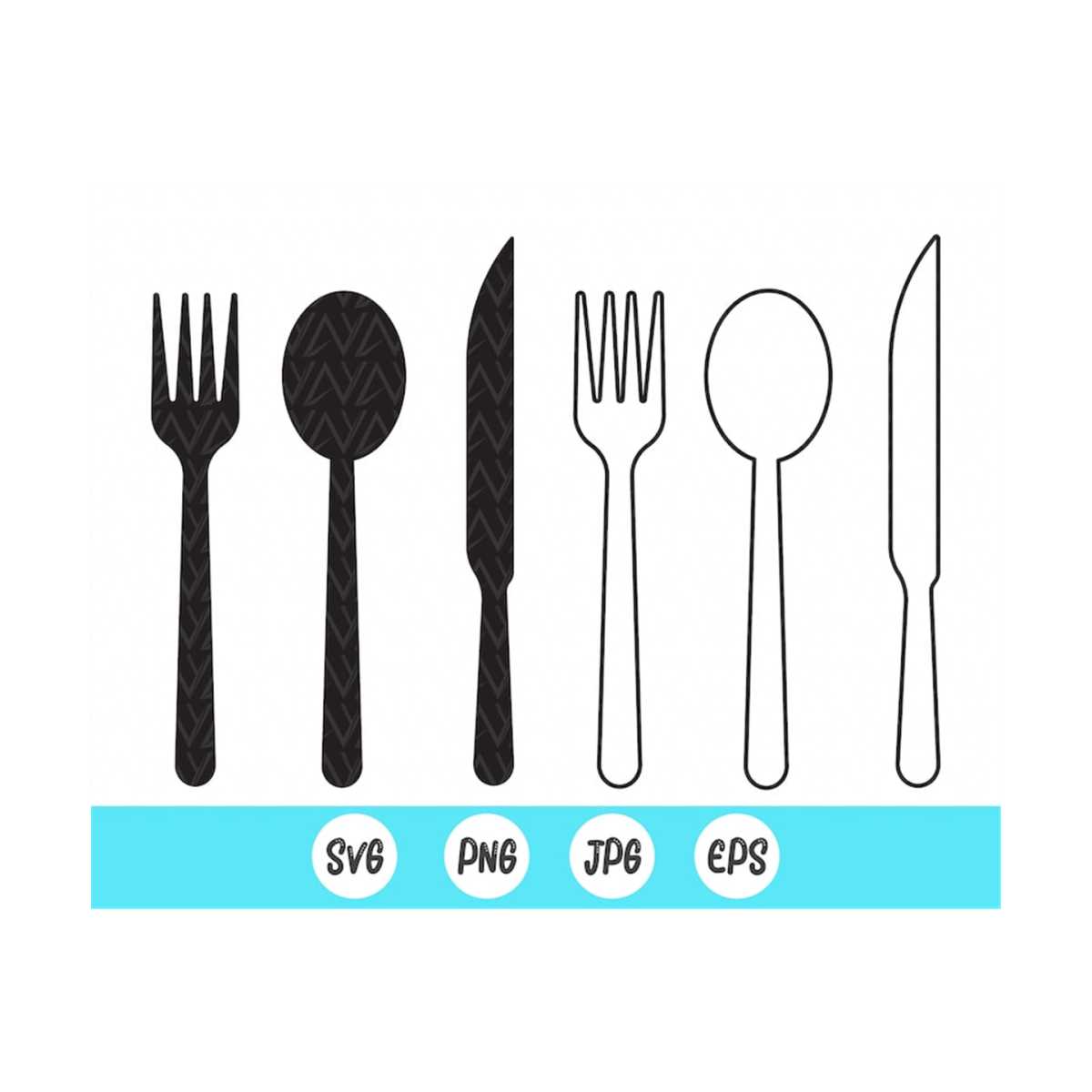 Kitchen utinsils svg ,Silverware Kitchen Utensils svg,Fork S | Inspire ...