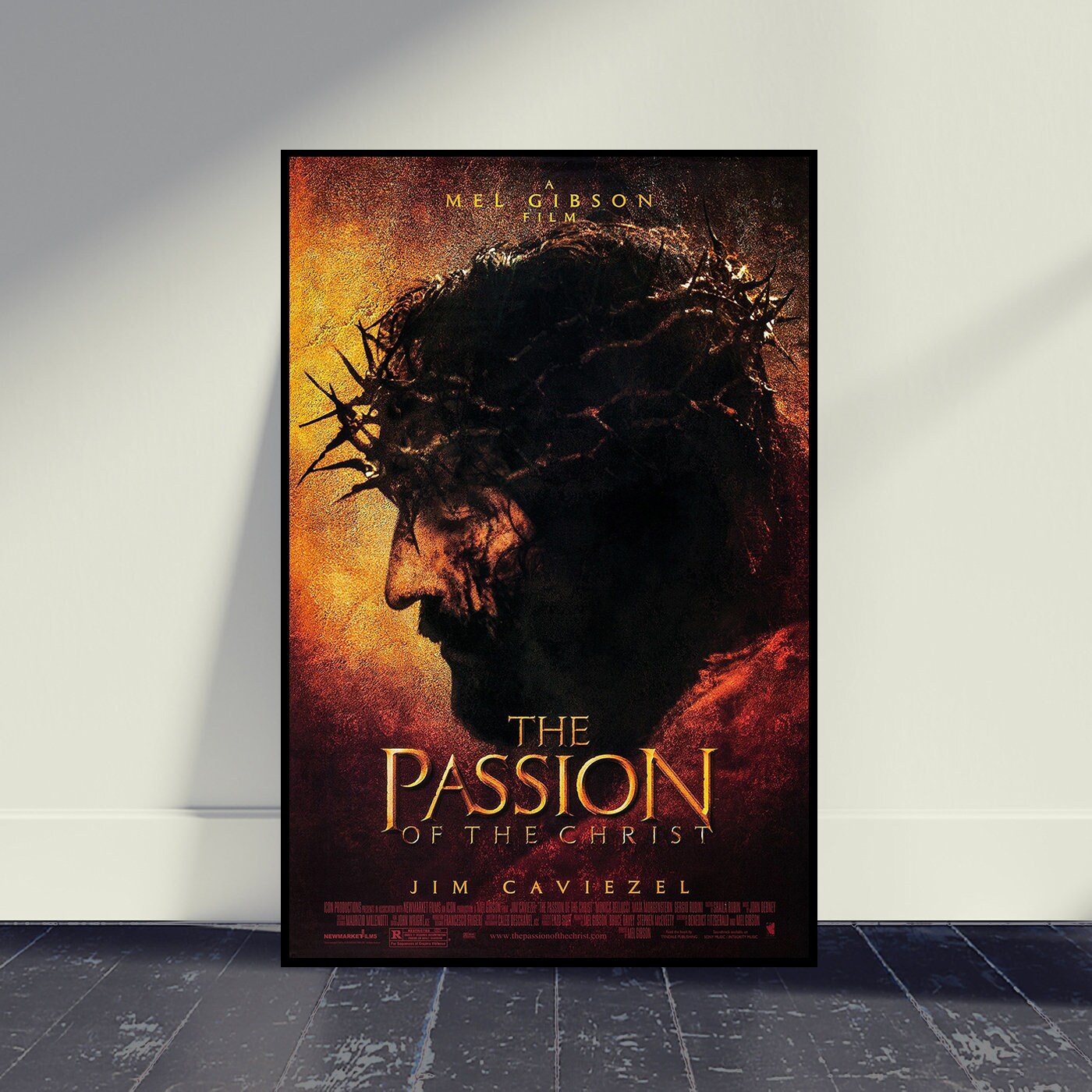 Three Colors Blue Movie Poster Wall Art, Living Room Decor, | Inspire ...