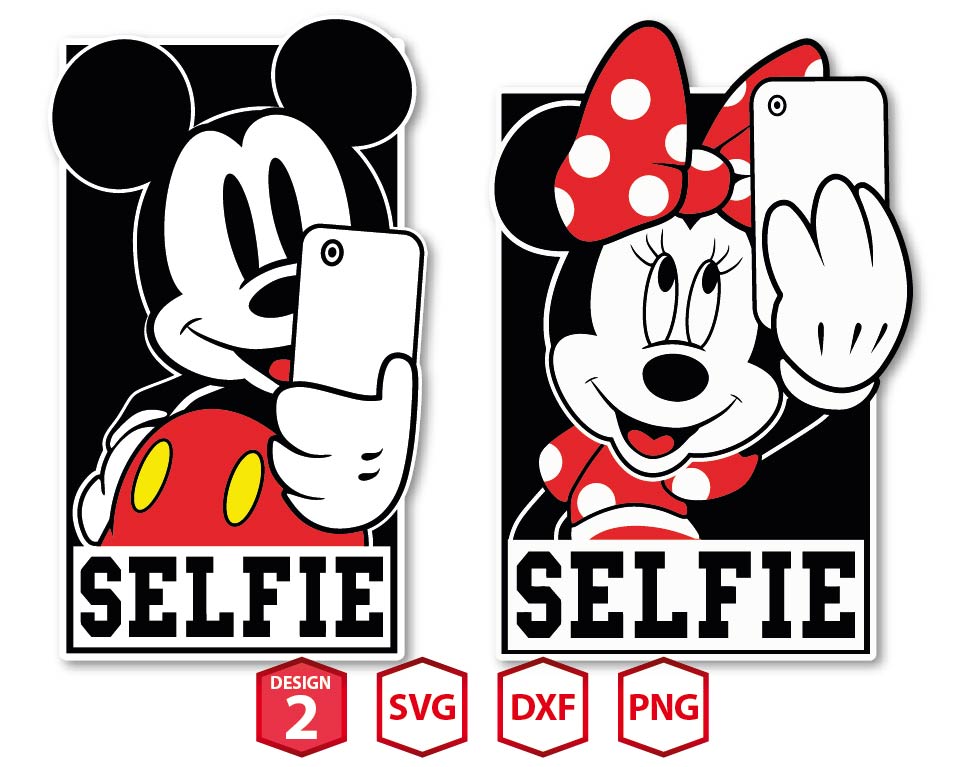 Mickey Mouse And Friends SVG, Mickey Mouse And Friends Silho - Inspire ...