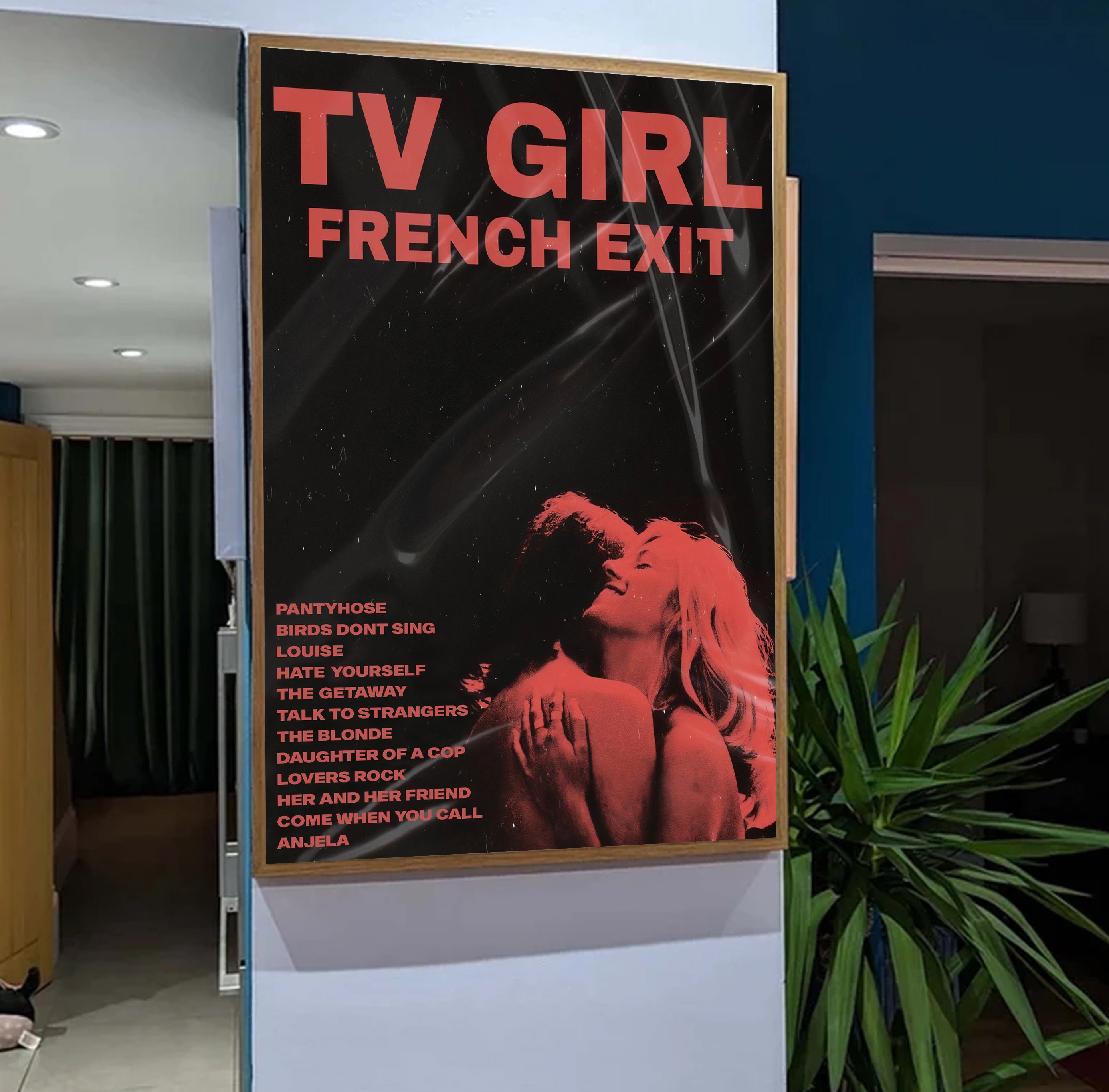 TV Girl Poster Music Poster Wall Art Wall Decor | Inspire Uplift