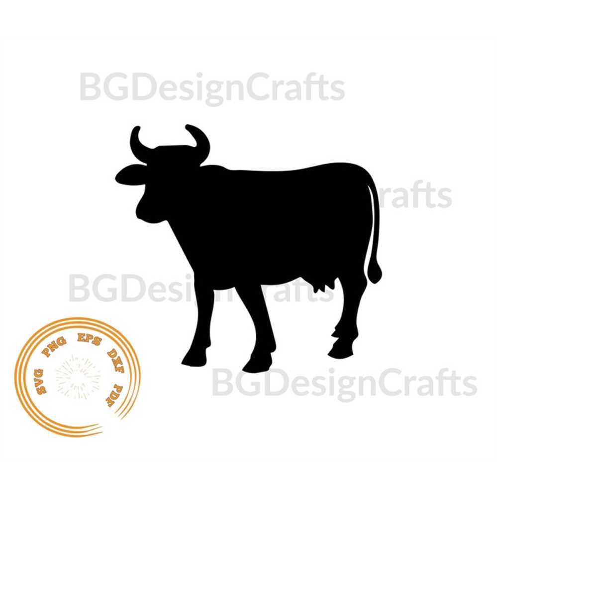 Cow SVG, Cow DXF, Cow Clipart, Cow svg cut file, Cow cut fil - Inspire ...