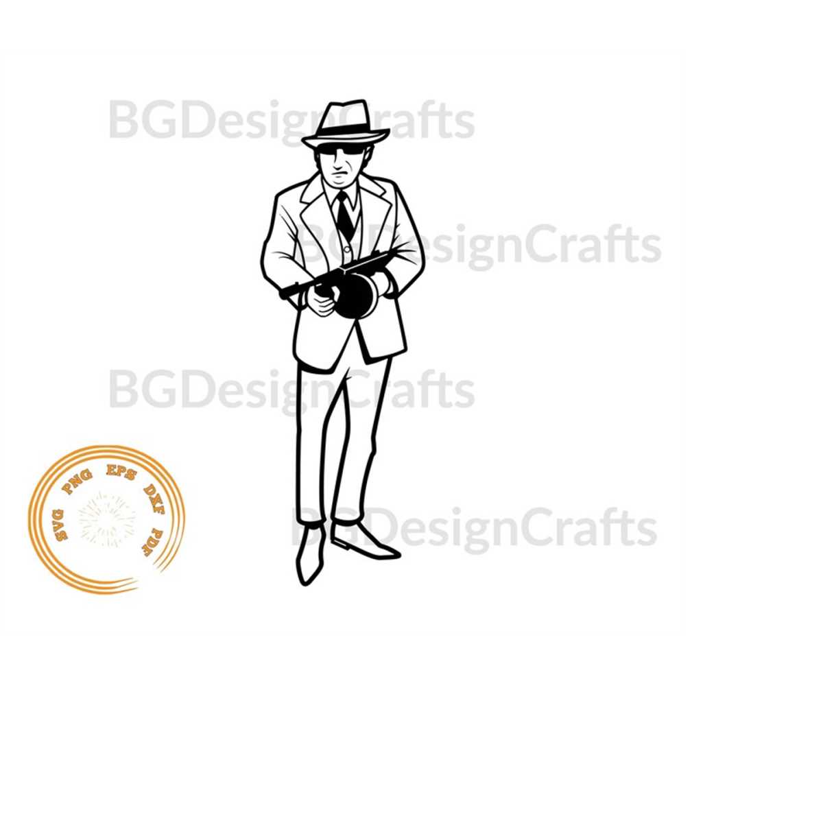 Gangster SVG, Mafia SVG, Gangster Png, Gangster Cut File, Ma - Inspire ...