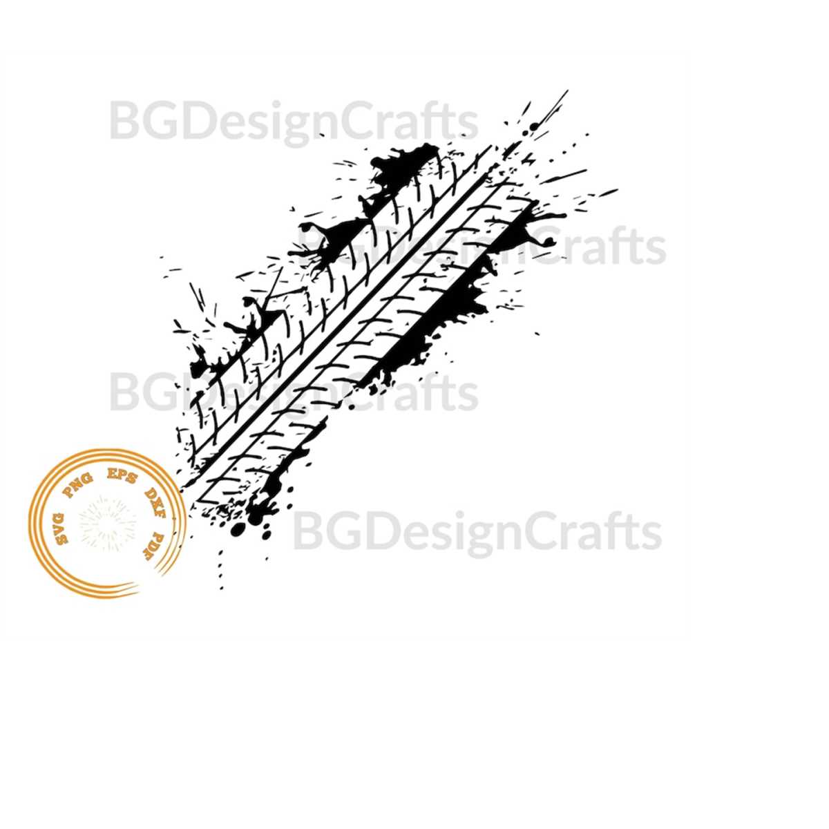 Tire Track SVG, Tire Mark SVG, Mudding svg, Mud SVG, Png, Ep - Inspire ...