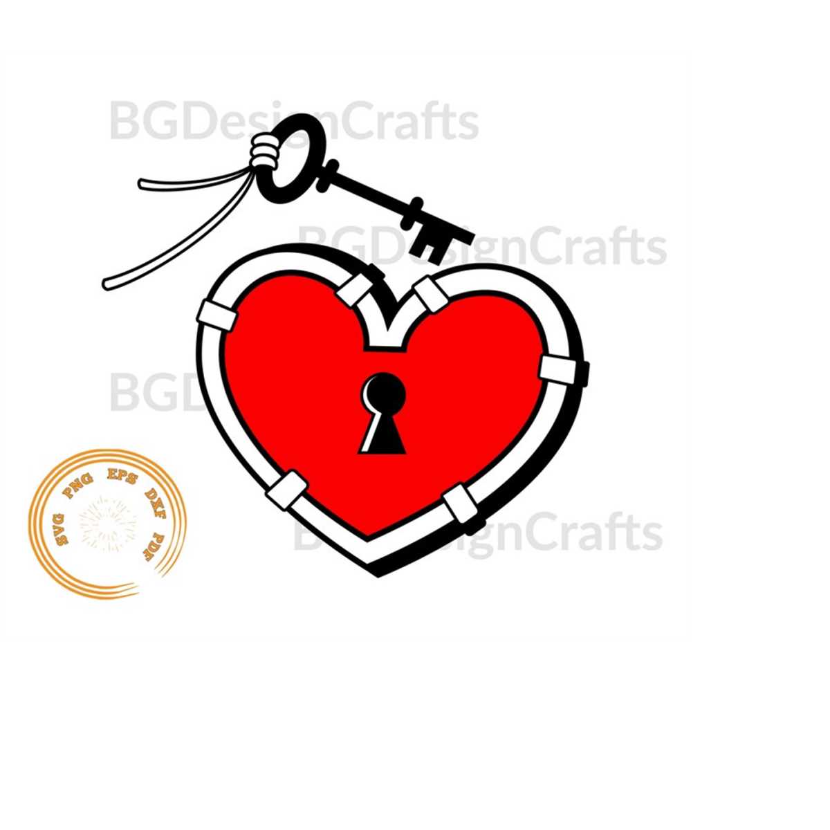 Key of the heart, Heart Svg, Key Svg, Heart and key svg, cli - Inspire ...