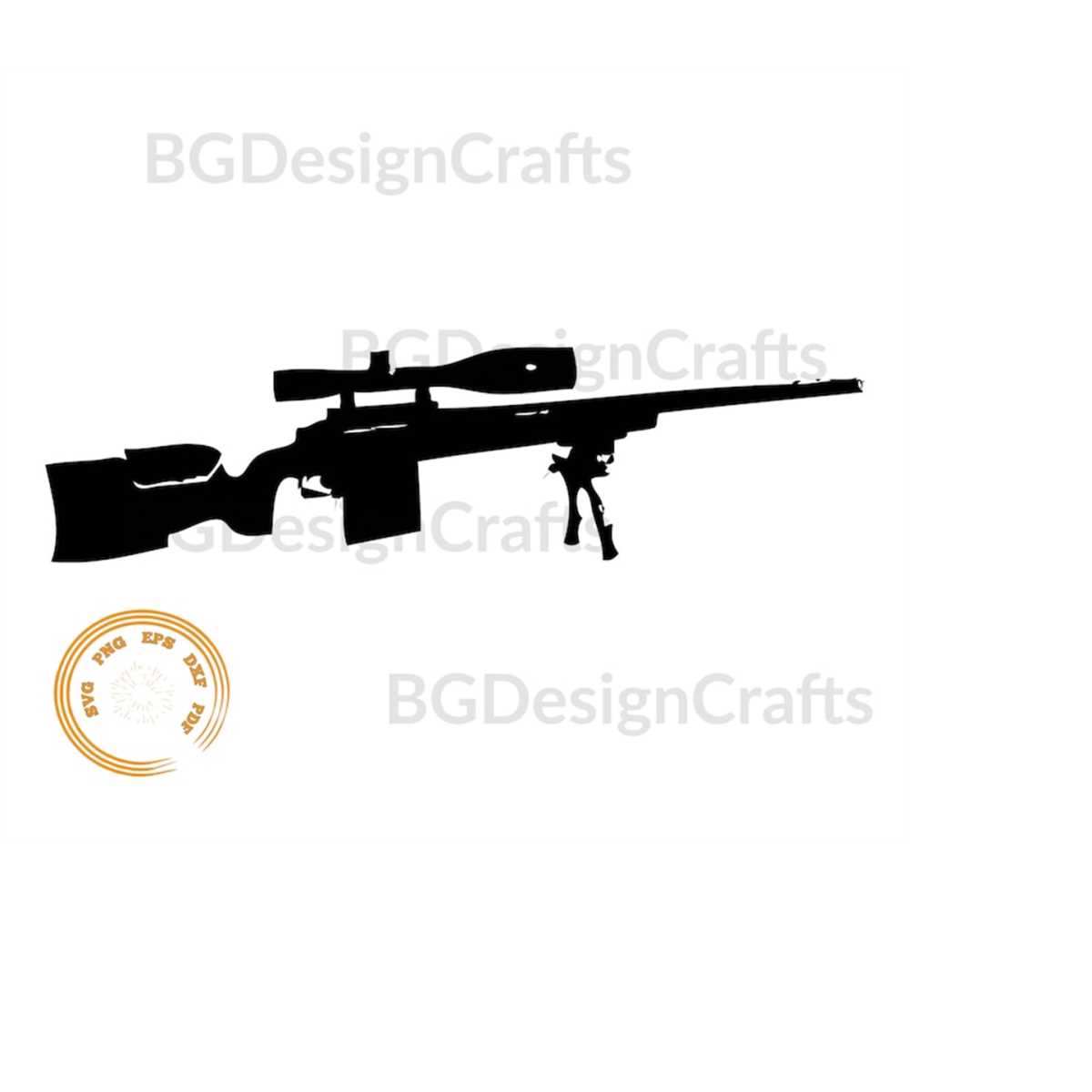 Rifle2, Rifle svg, Sniper Rifle svg, Sniper Gun Svg, Sniper - Inspire ...