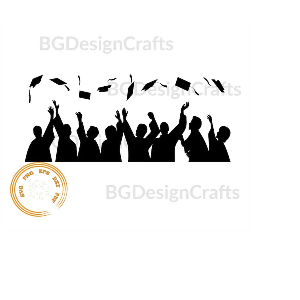 Graduation Ceremony SVG, Graduation Svg, Graduation Silhouet - Inspire ...