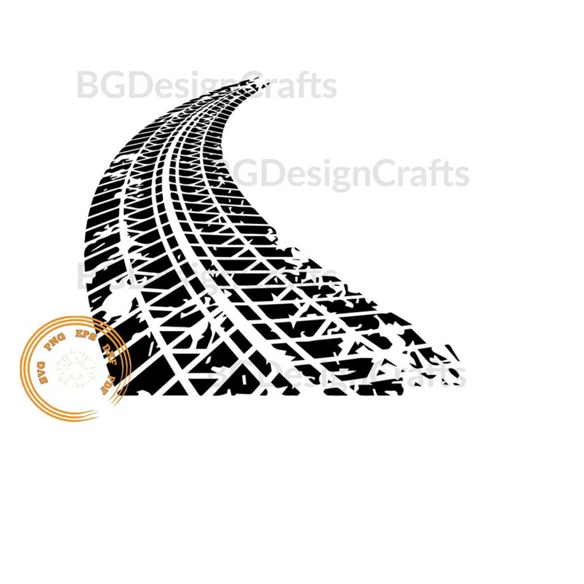 Tire Track2, Tire Track SVG, Tire Mark SVG, Mudding svg, Mud - Inspire ...
