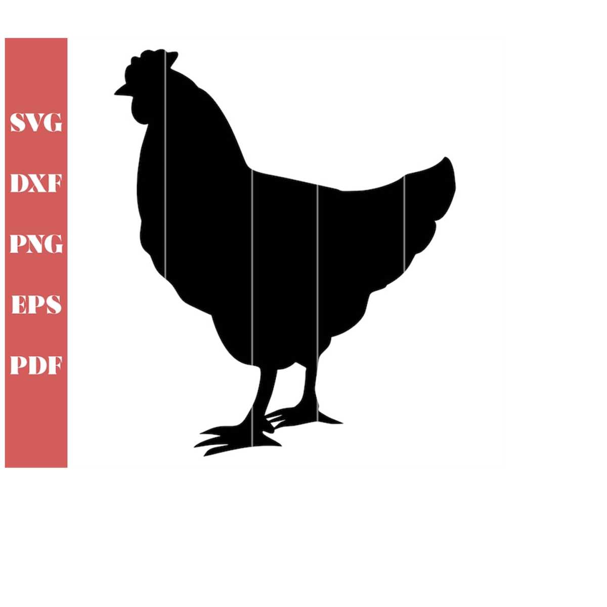 Chicken SVG, Chicken DXF, Chicken Clipart, Chicken svg cut f | Inspire ...