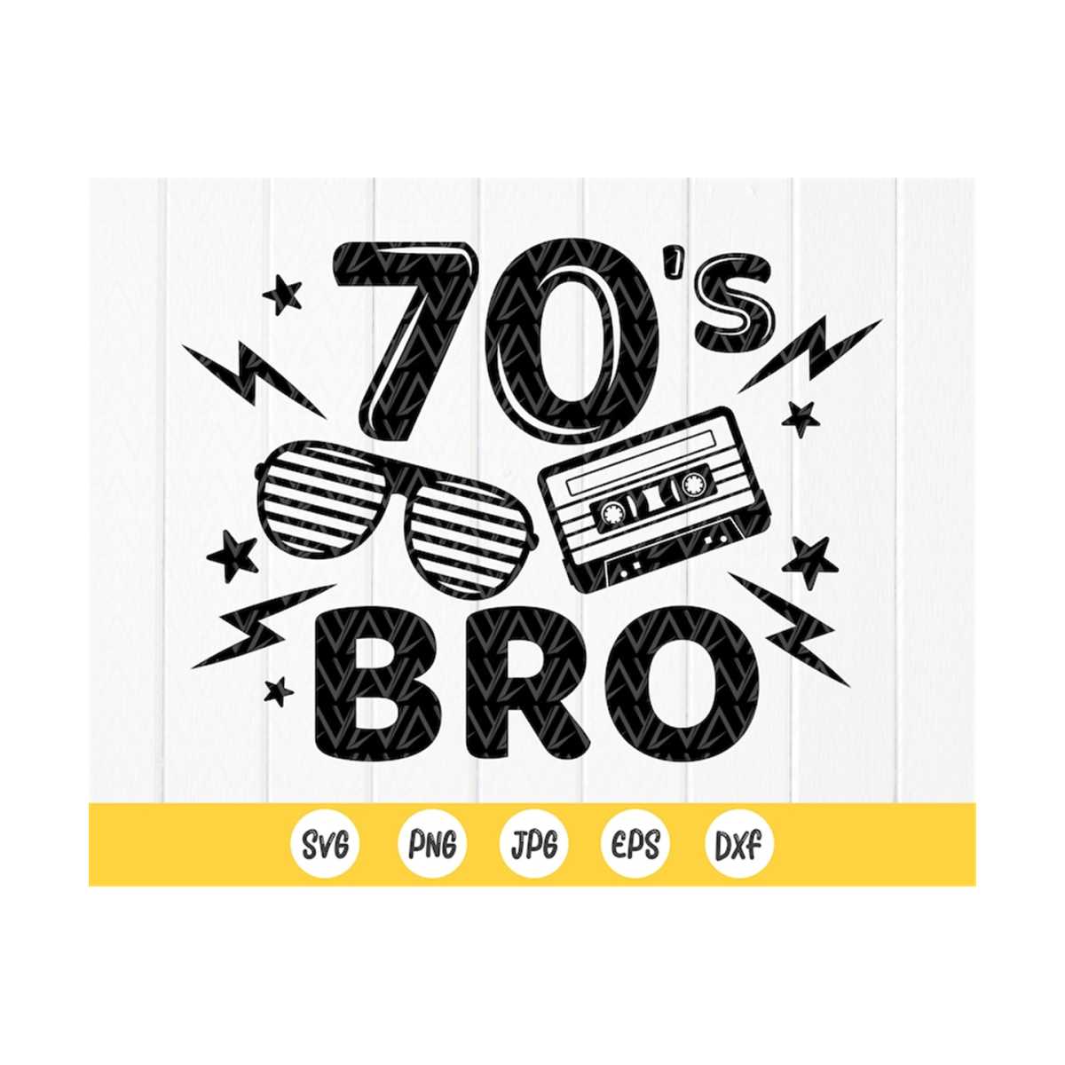 70s Bro svg, I Love 70s svg, 70's svg, Music Cassette SVG, R | Inspire ...