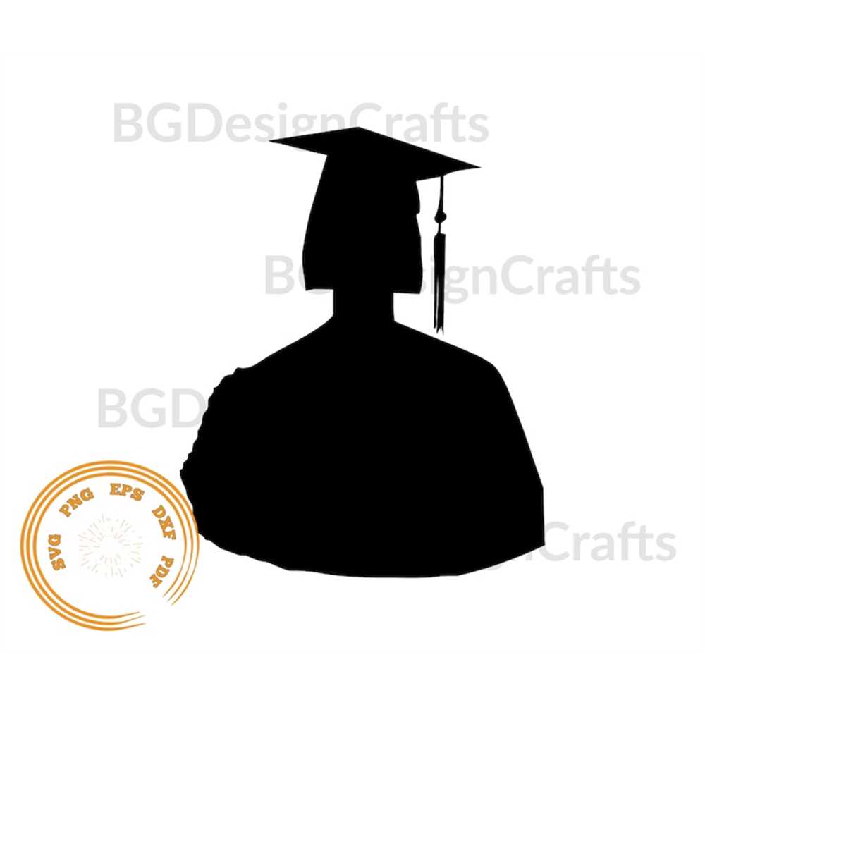 Graduate SVG, Graduate Silhouette, Graduation SVG, Student S | Inspire ...