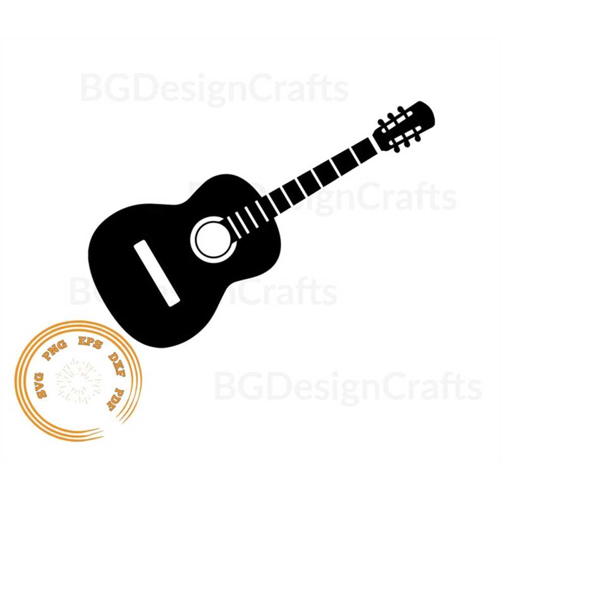 Guitar Svg, Classic Guitar Svg, Music Svg, Guitar png, svg f - Inspire ...