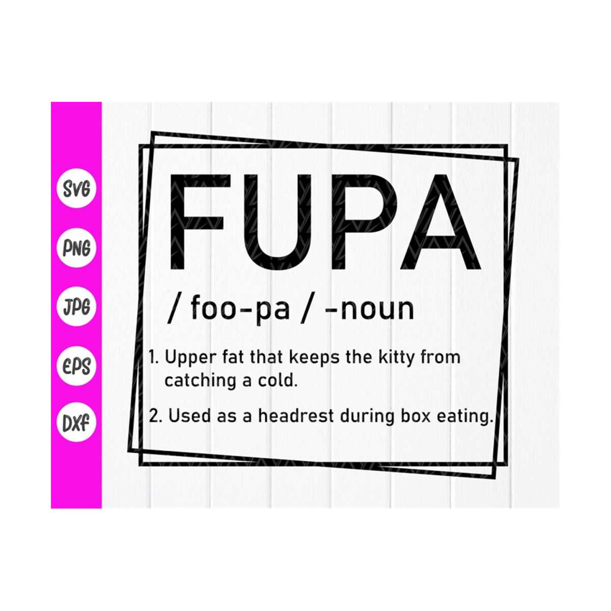 fupa definition svg - Inspire Uplift