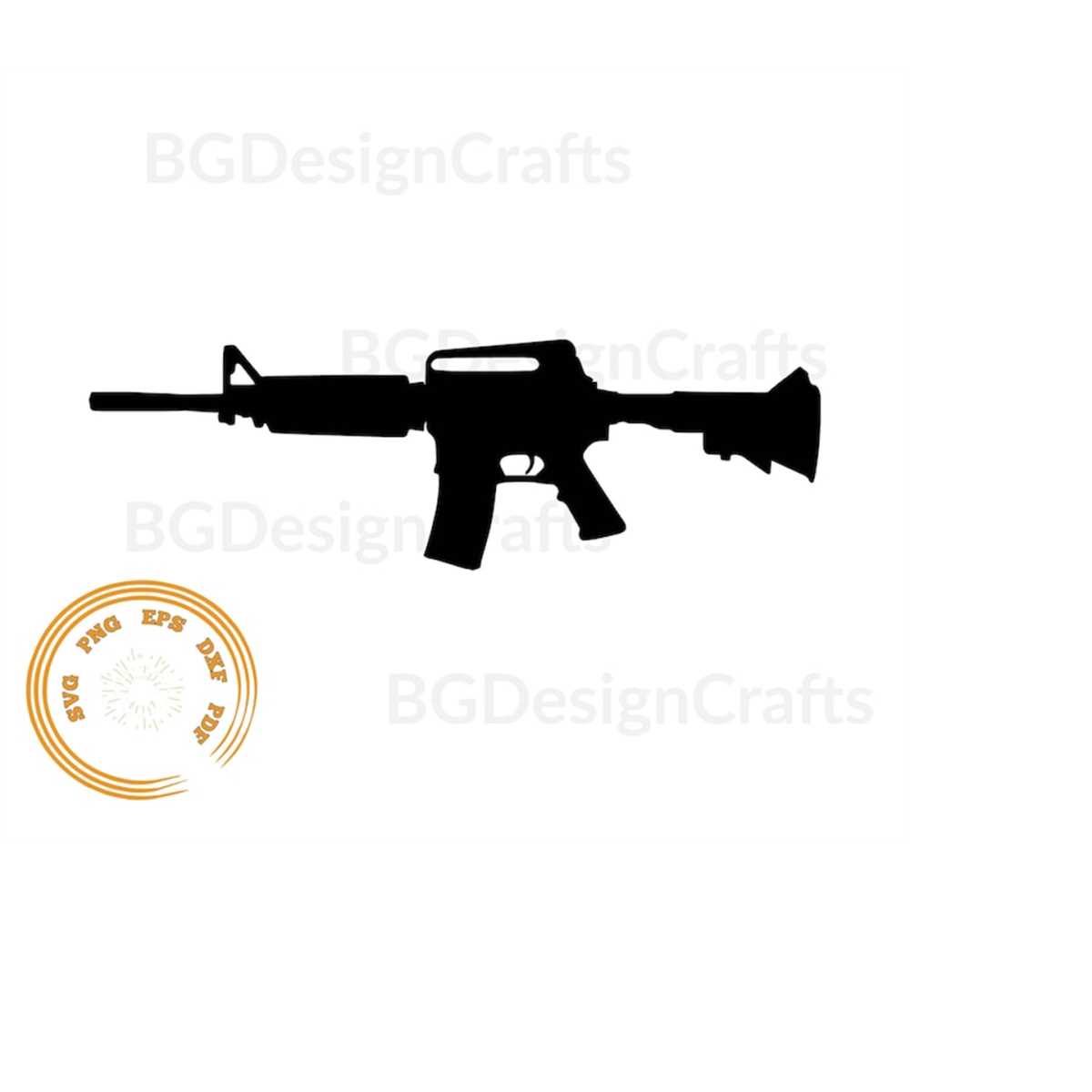 Rifle SVG, Rifle DXF, Rifle Clipart, Rifle svg cut file, Rif - Inspire ...
