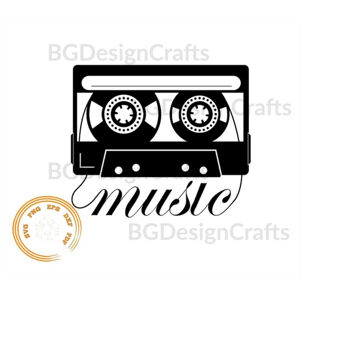 Audio Cassette Tape Svg, Cassette Svg, Cassette Tape Svg, Vi | Inspire ...
