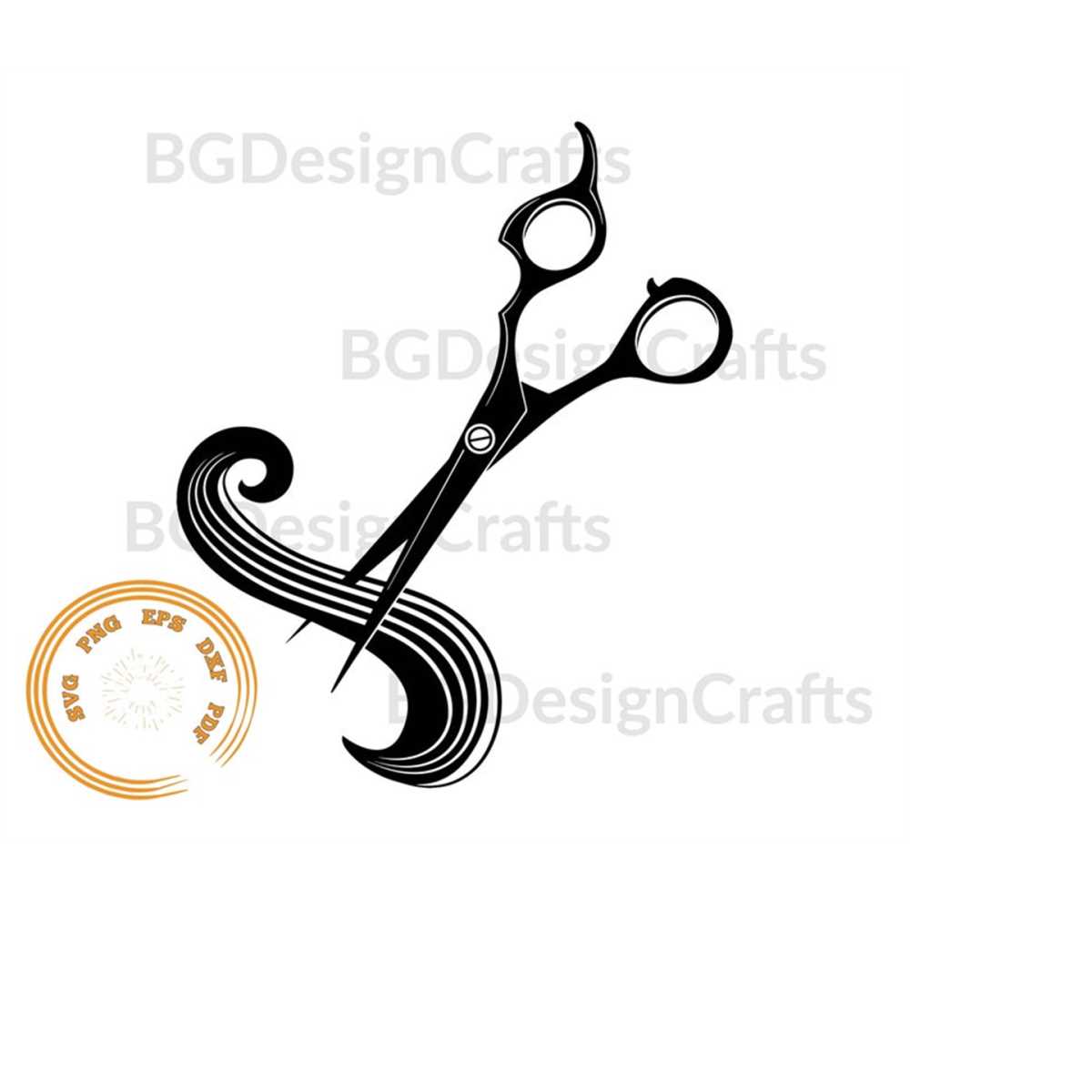 hair scissors svg - Inspire Uplift