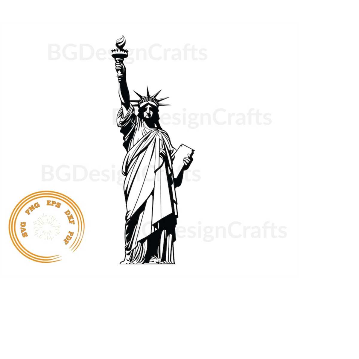 Statue of Liberty svg, Statue of Liberty png, Statue of Libe - Inspire ...