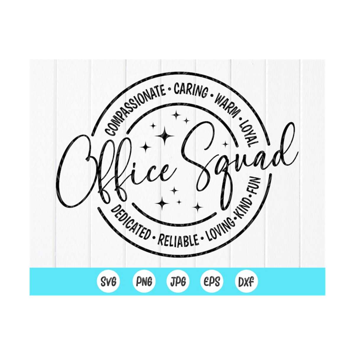 Office squad svg, Coworker Gift, Work Bestie svg,Best Friend | Inspire ...