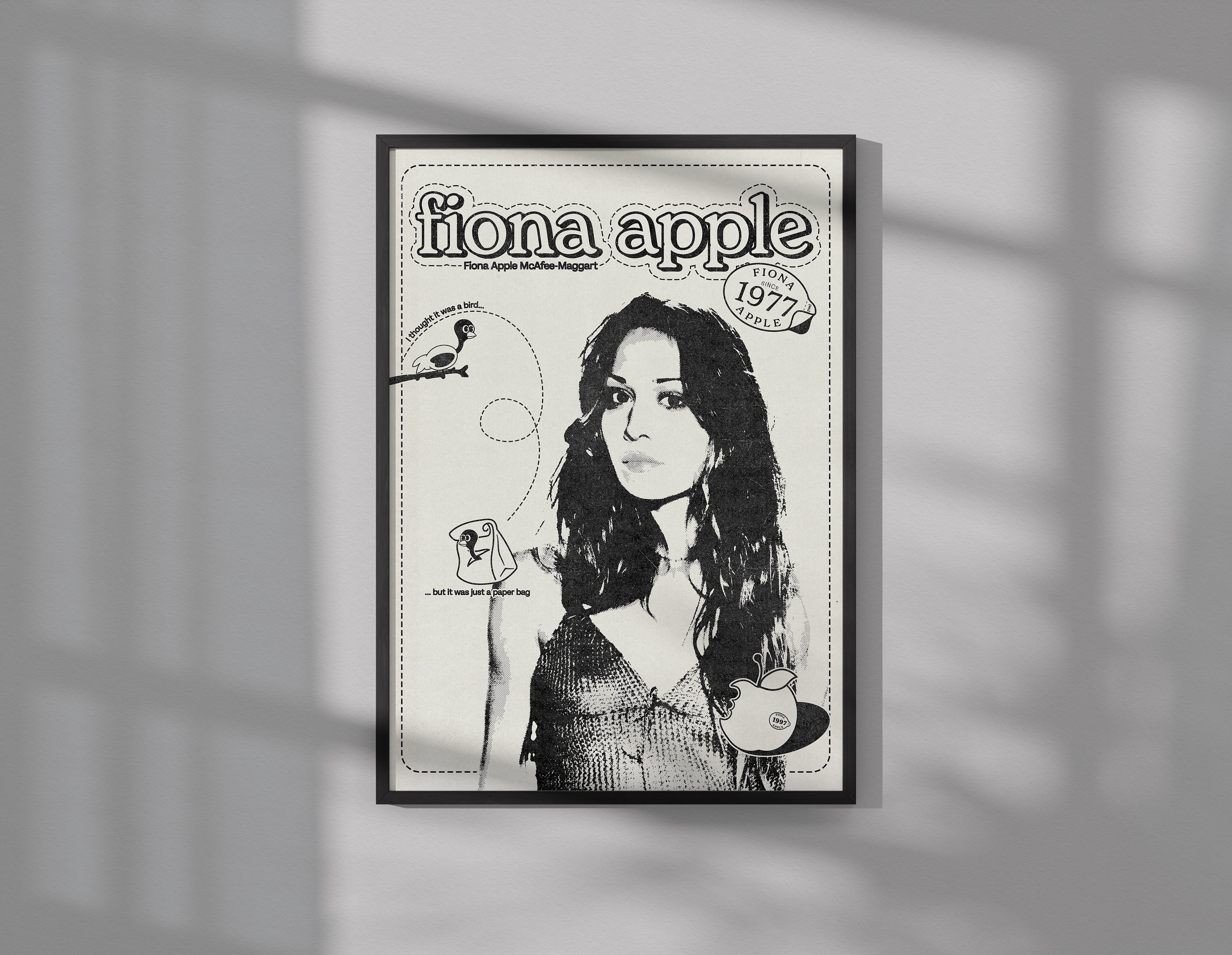 Fiona Apple Poster Music Poster Wall Art Wall Decor - Inspire Uplift