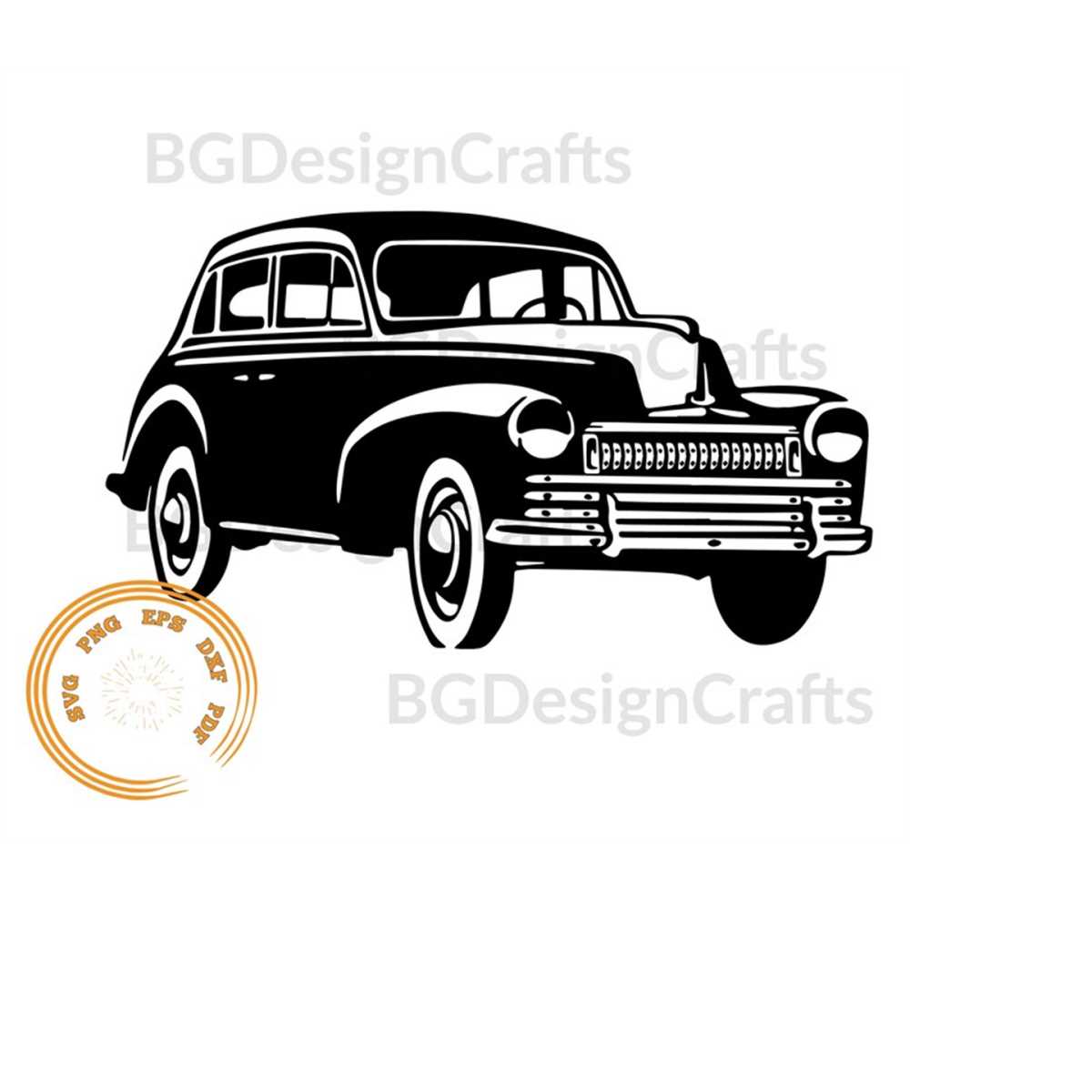 Vintage car SVG, Retro car svg, Classic car svg, Car svg, pn - Inspire ...