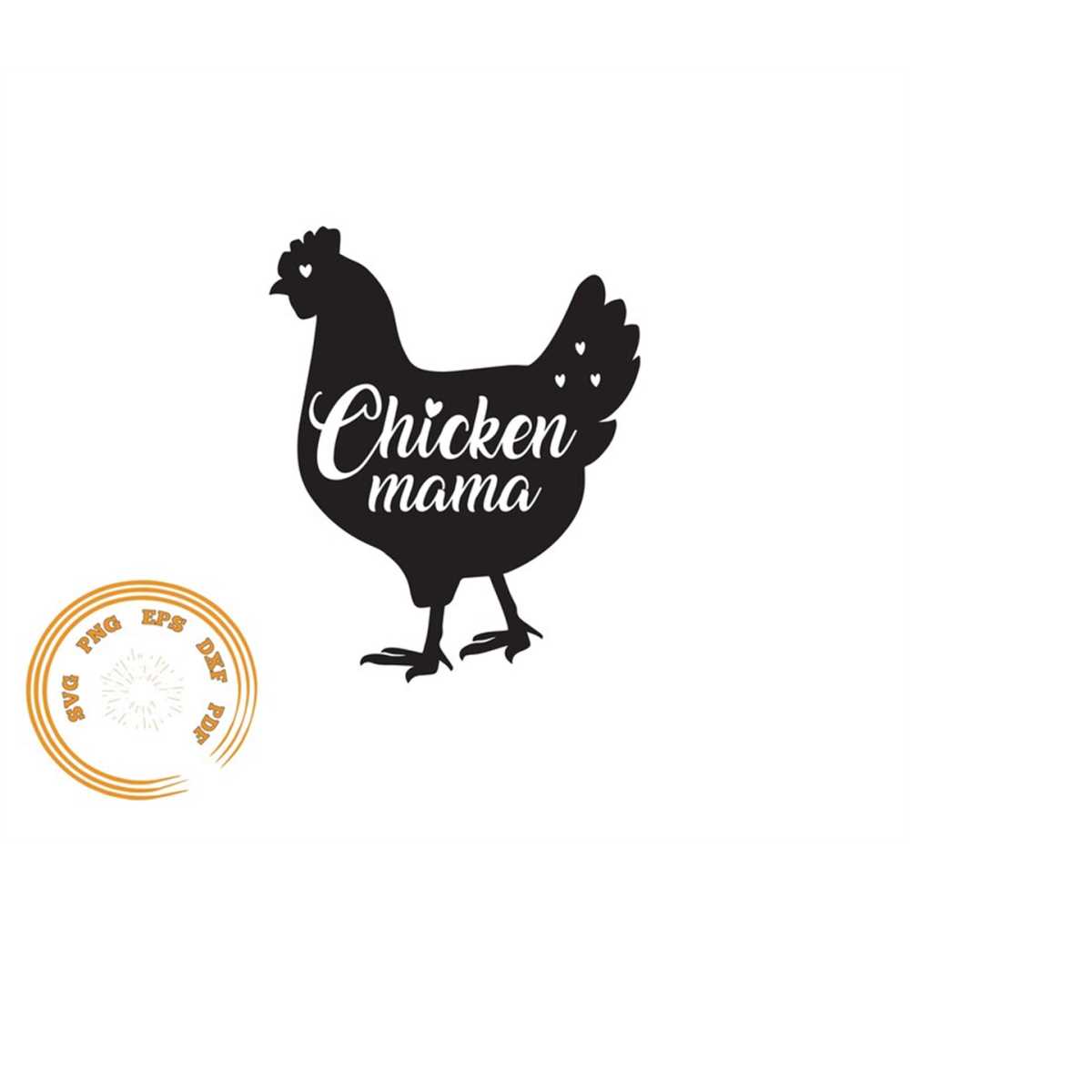 Chiken Mama SVG, Chicken SVG, DXF, Clipart, svg cut file, cu - Inspire ...