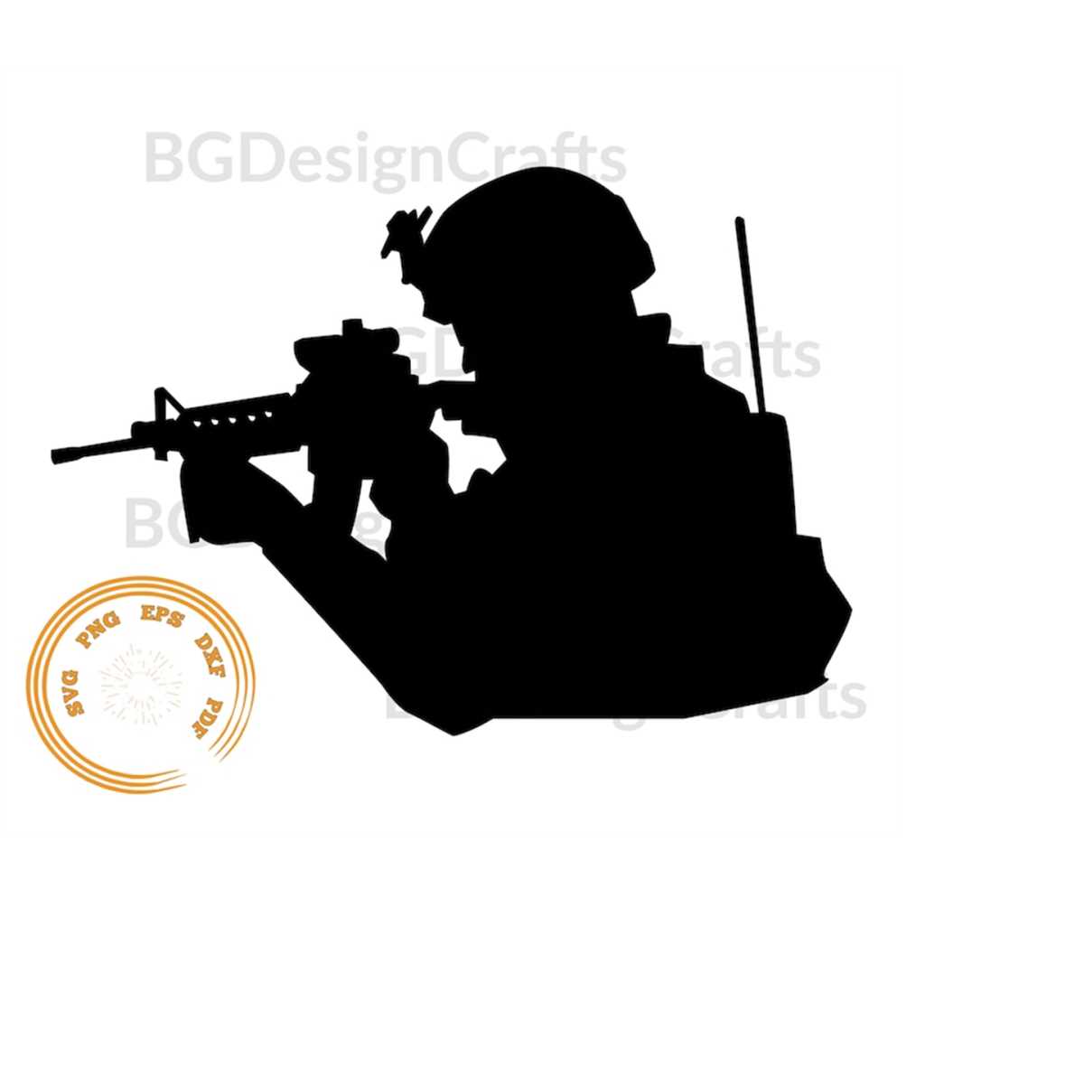 Soldier Silhouette SVG, Soldier SVG, Hero SVG, Military Svg, - Inspire ...