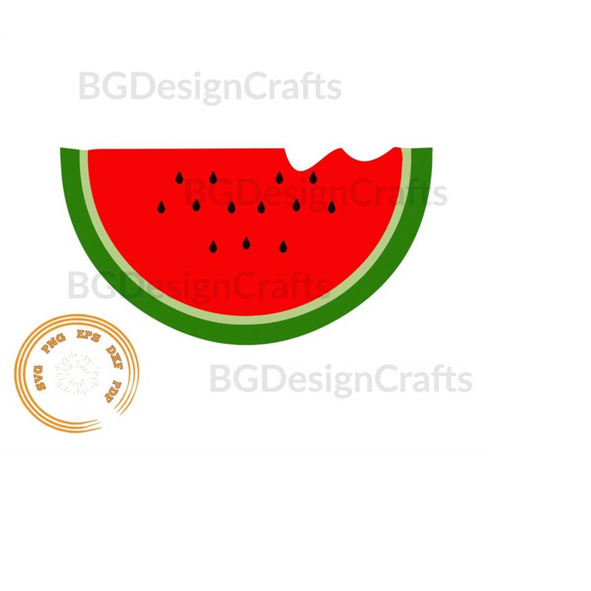 Watermelon SVG, Watermelon DXF, Watermelon Clipart, Waterm - Inspire Uplift
