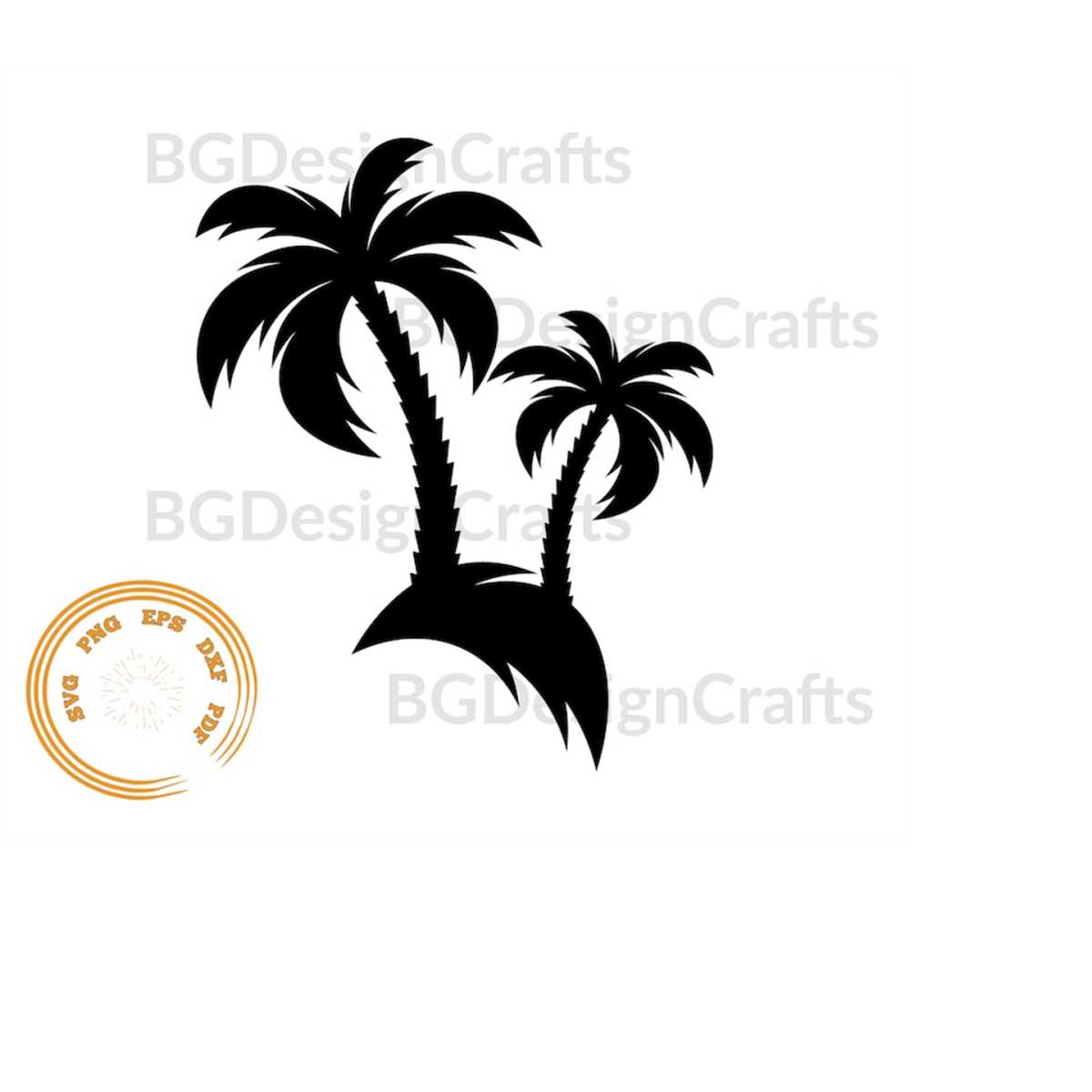 Palm SVG, Palm Tree SVG, Dxf, Eps, Cut File, Clipart, Svg fi - Inspire ...